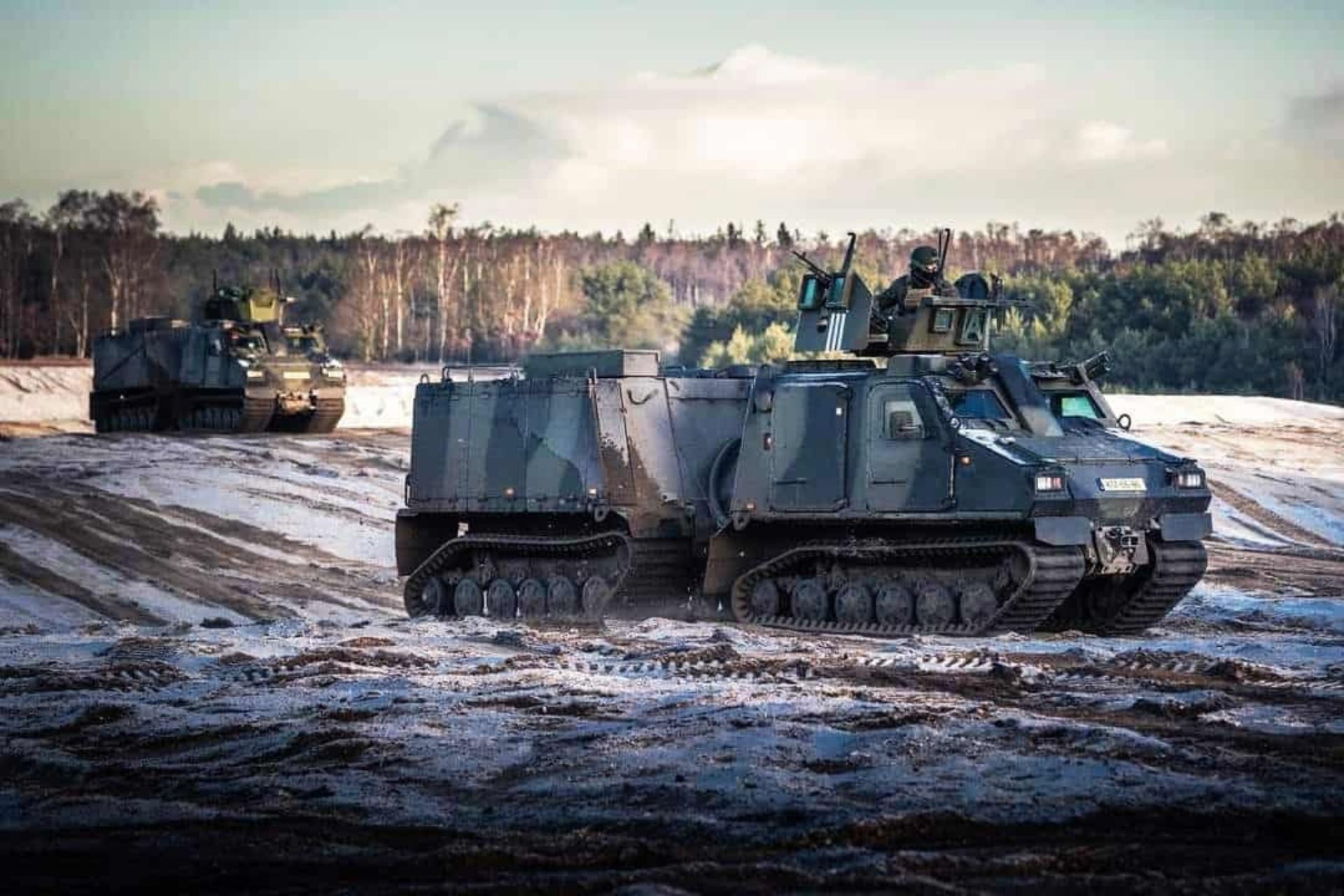 Netherlands Delivers 28 BvS-10 Viking Armored Vehicles to Ukrainian Forces