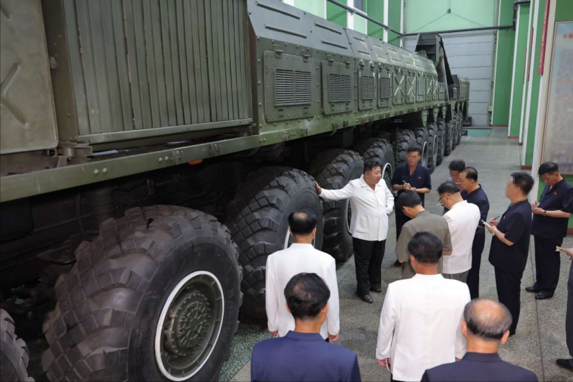 North Korea Unveils New Transporter Potentially Linked to New ...