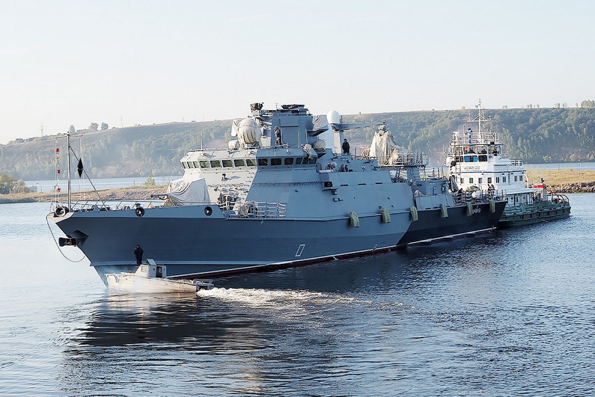 Project 22800 missile corvette Taifun sent for sea trials by Russian ...