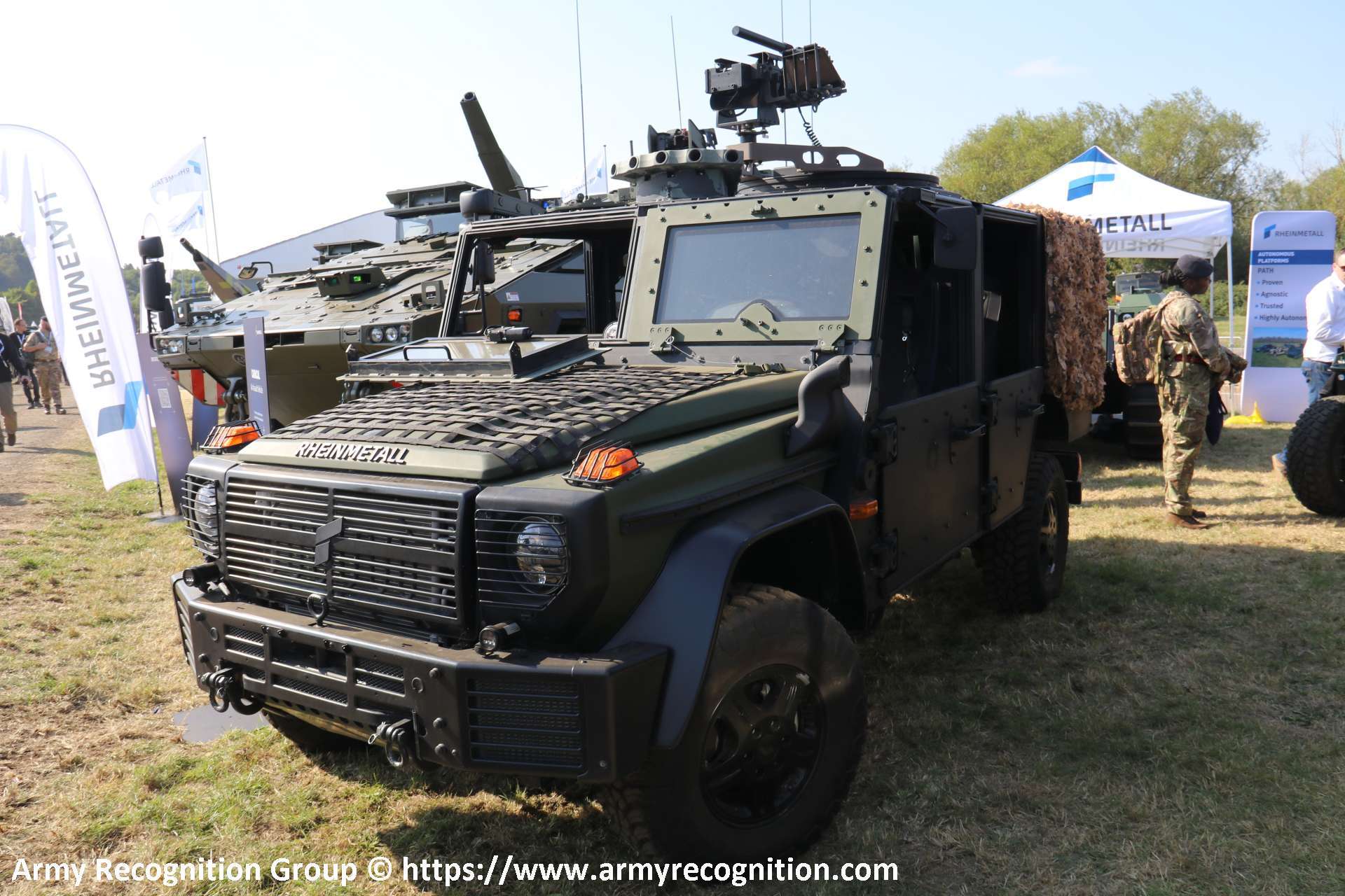 Rheinmetall Designs CARACAL 4x4 Light Assault Vehicle for Special and ...