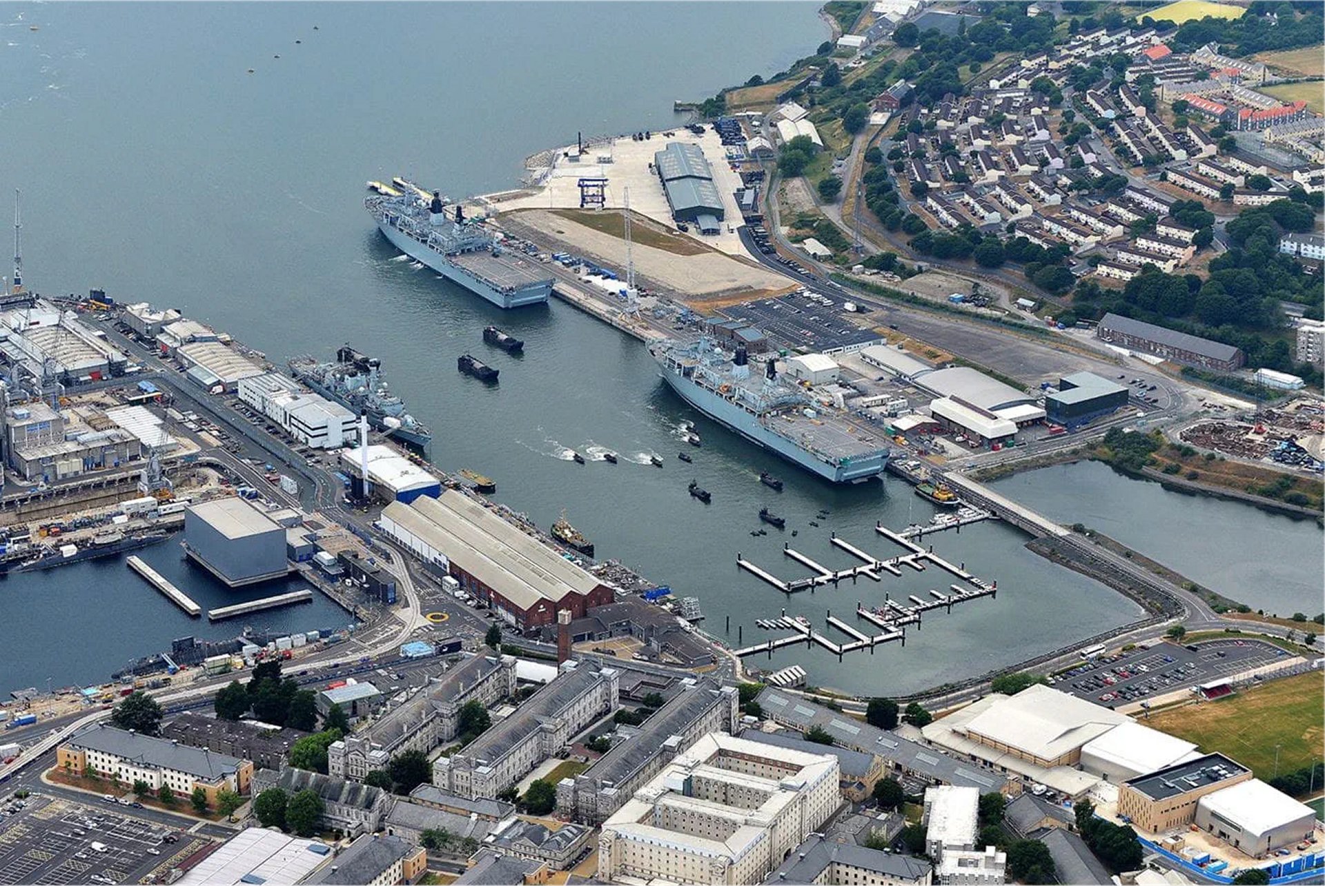 Royal Navy's Devonport Base completes upgrade to nuclear submarine facility