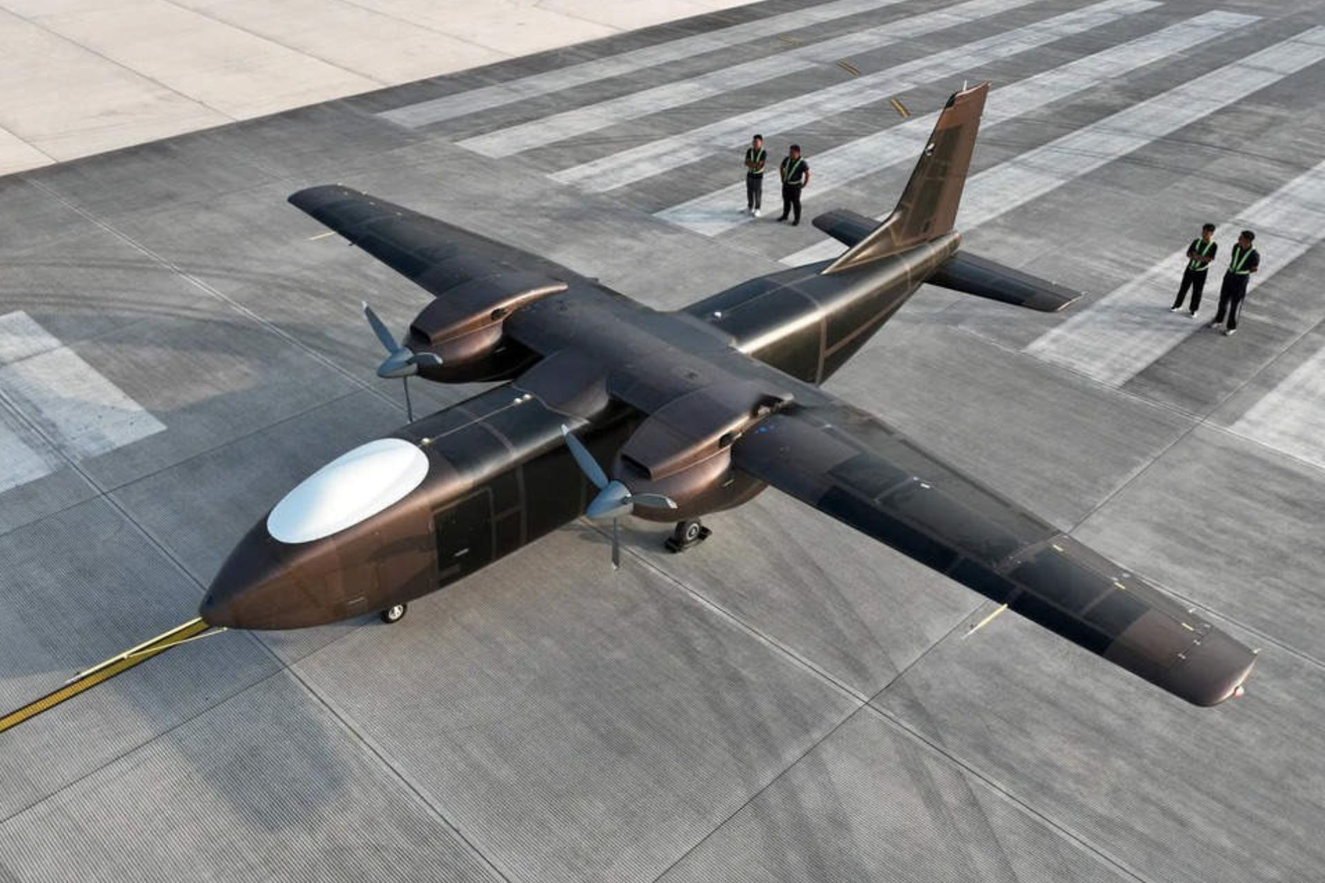 Successful Maiden Flight of India's FWD 200B Combat Drone Marks a ...