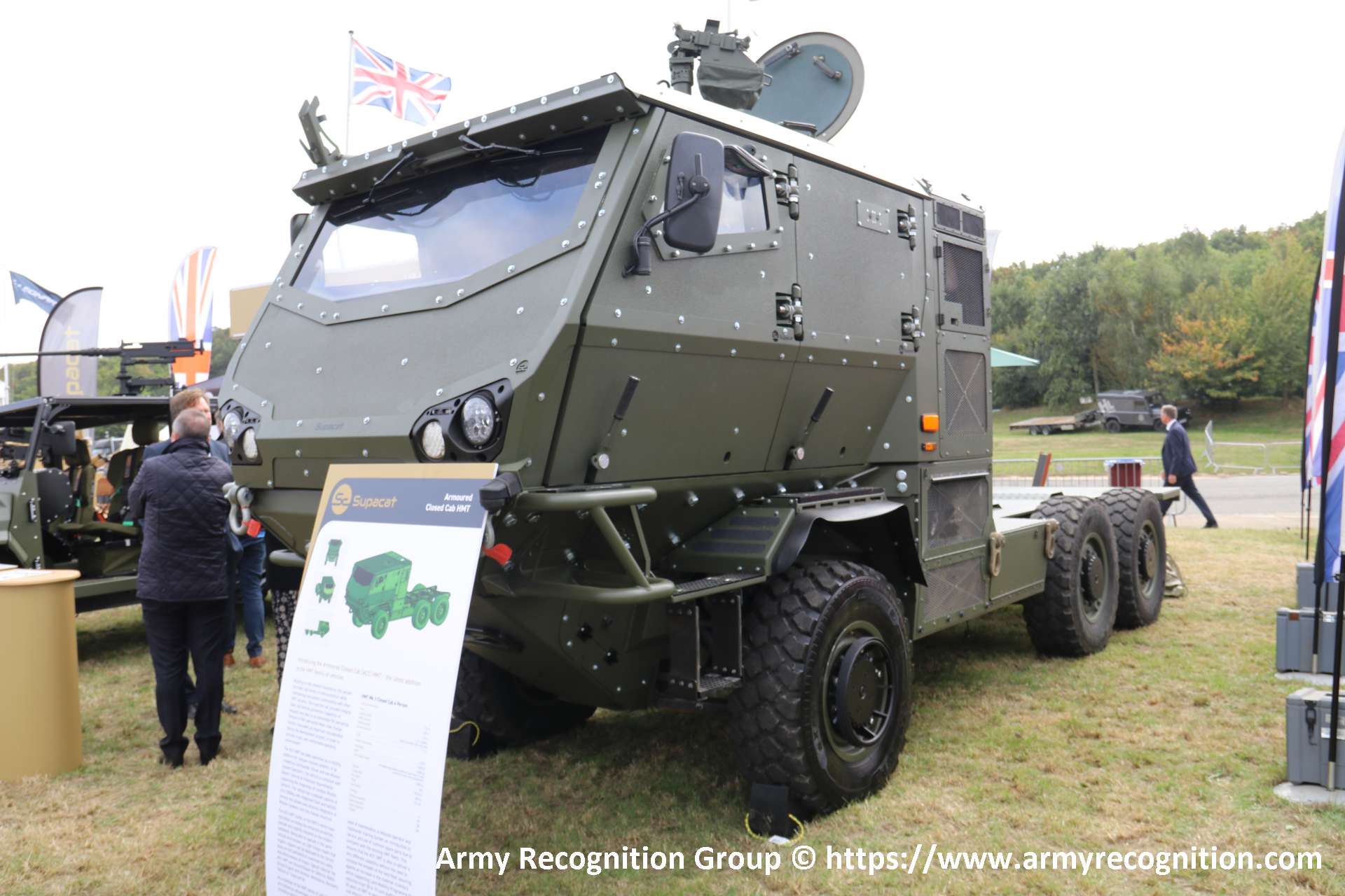 Supacat's Armoured Closed Cab HMT Enhances Mission Flexibility and Crew ...