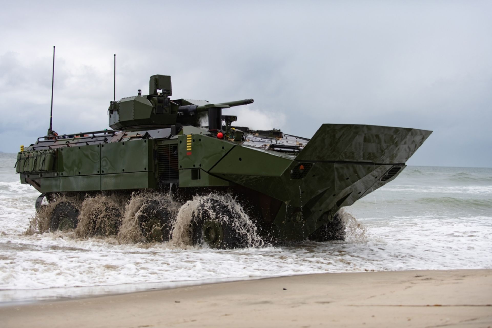 U.S. Marines to Procure 59 Amphibious Combat Vehicles with 30mm Turret ...