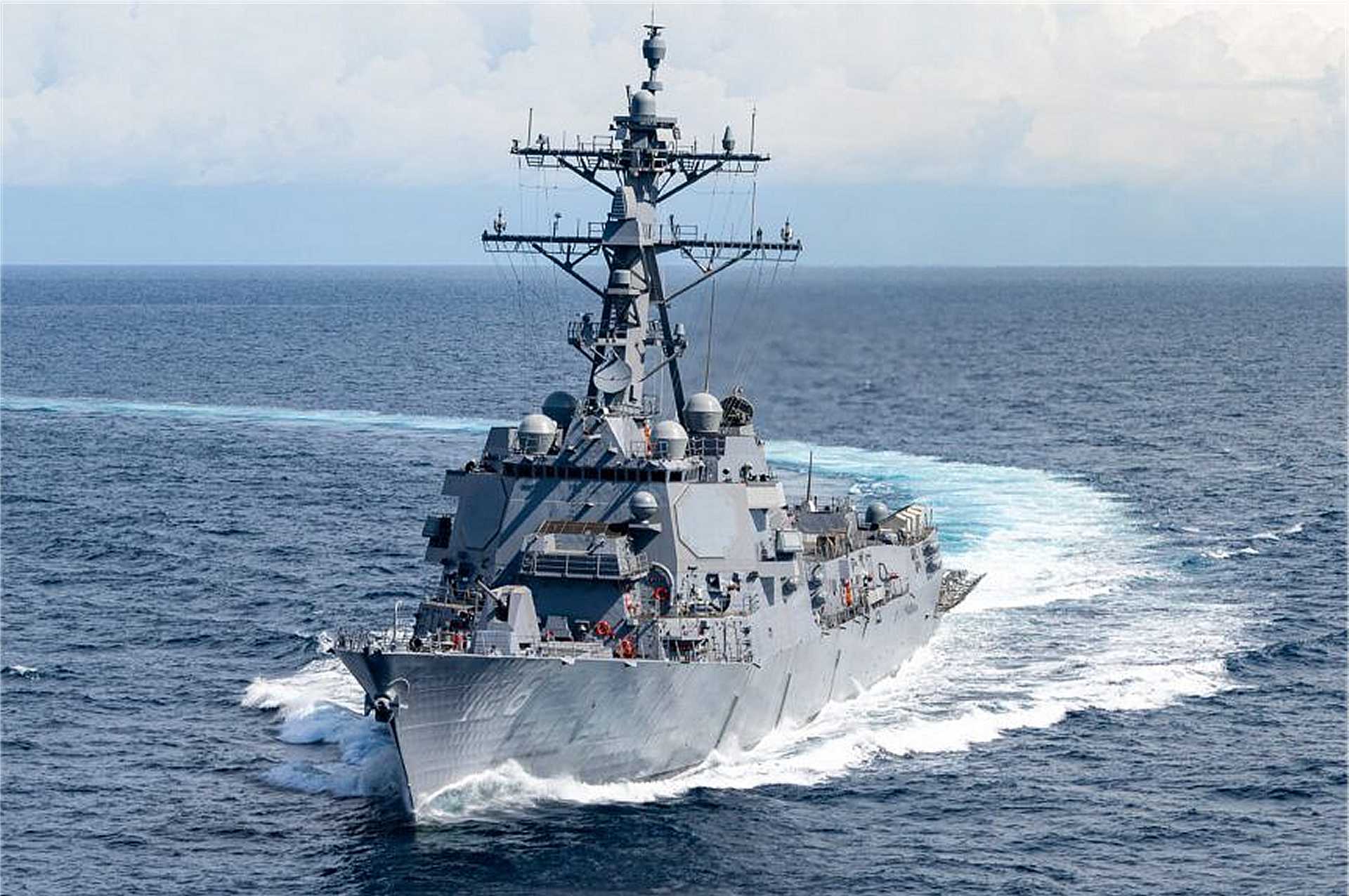 Future US Navy destroyer USS Ted Stevens completes sea trials with SPY6 ...