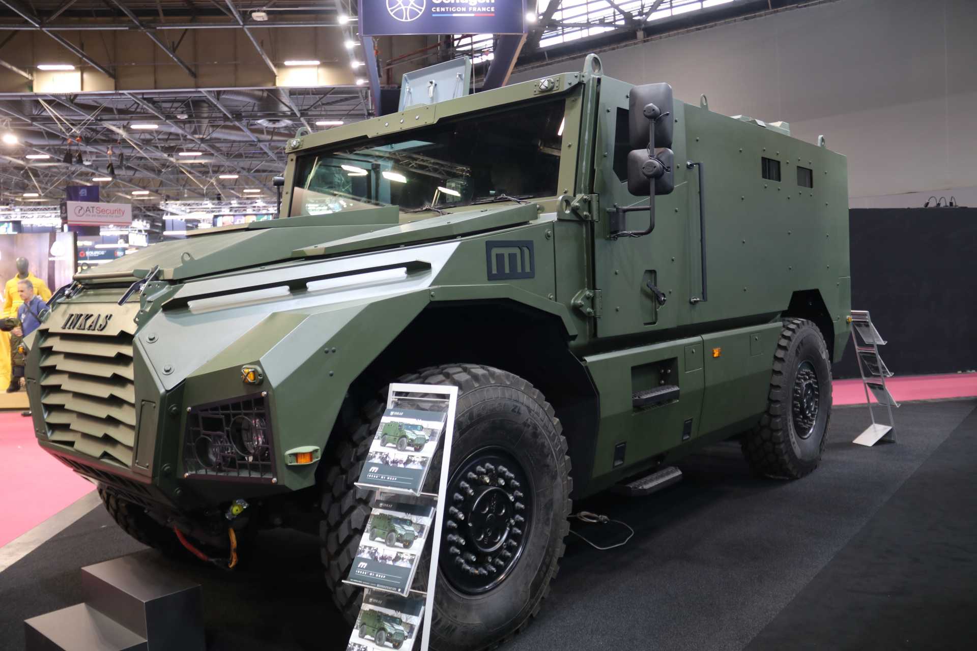 Milipol 2025: Inkas Canada reveals M1 MRAP wheeled armored vehicle for ...