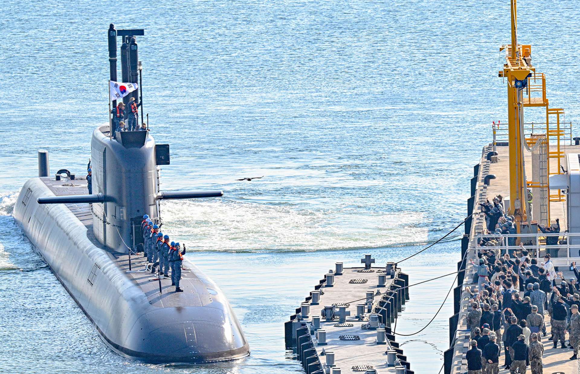 Korea Sends KSS-III Submarine Ahn Mu to Guam for U.S. Exercise as ...