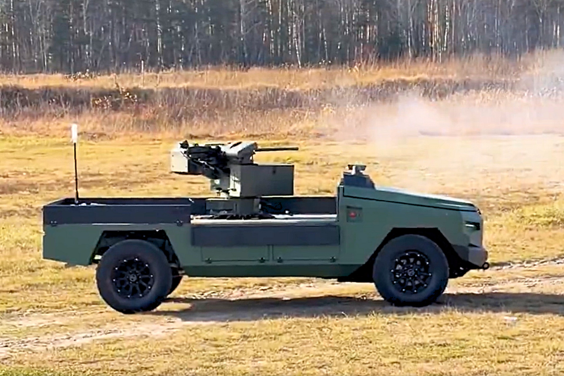 Protector UGV with Tavria Combat Module Marks Ukraine’s Shift to Remote ...