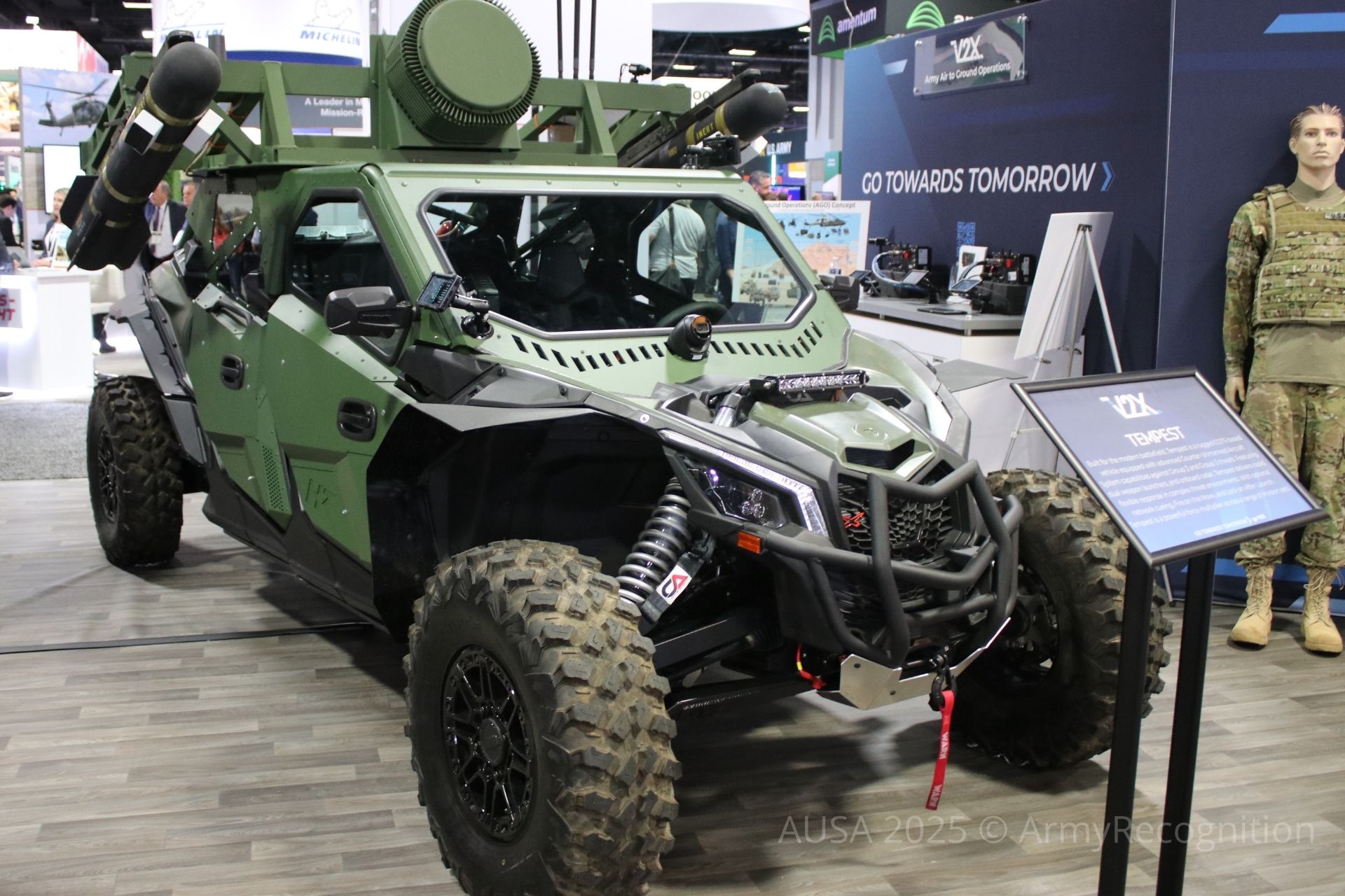 AUSA 2025: V2X Tempest delivers mobile counter-UAS with dual launchers ...