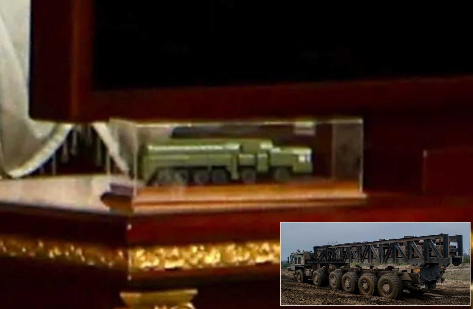 Belarus might just have revealed what Russia’s Oreshnik missile looks like