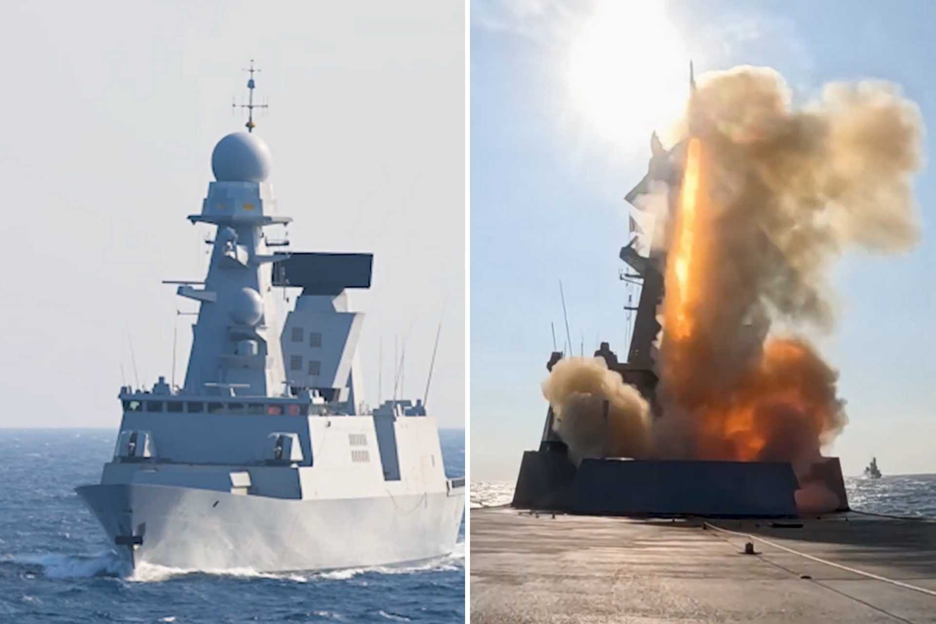 French Navy frigate Forbin makes first Aster 30 missile interception of ...