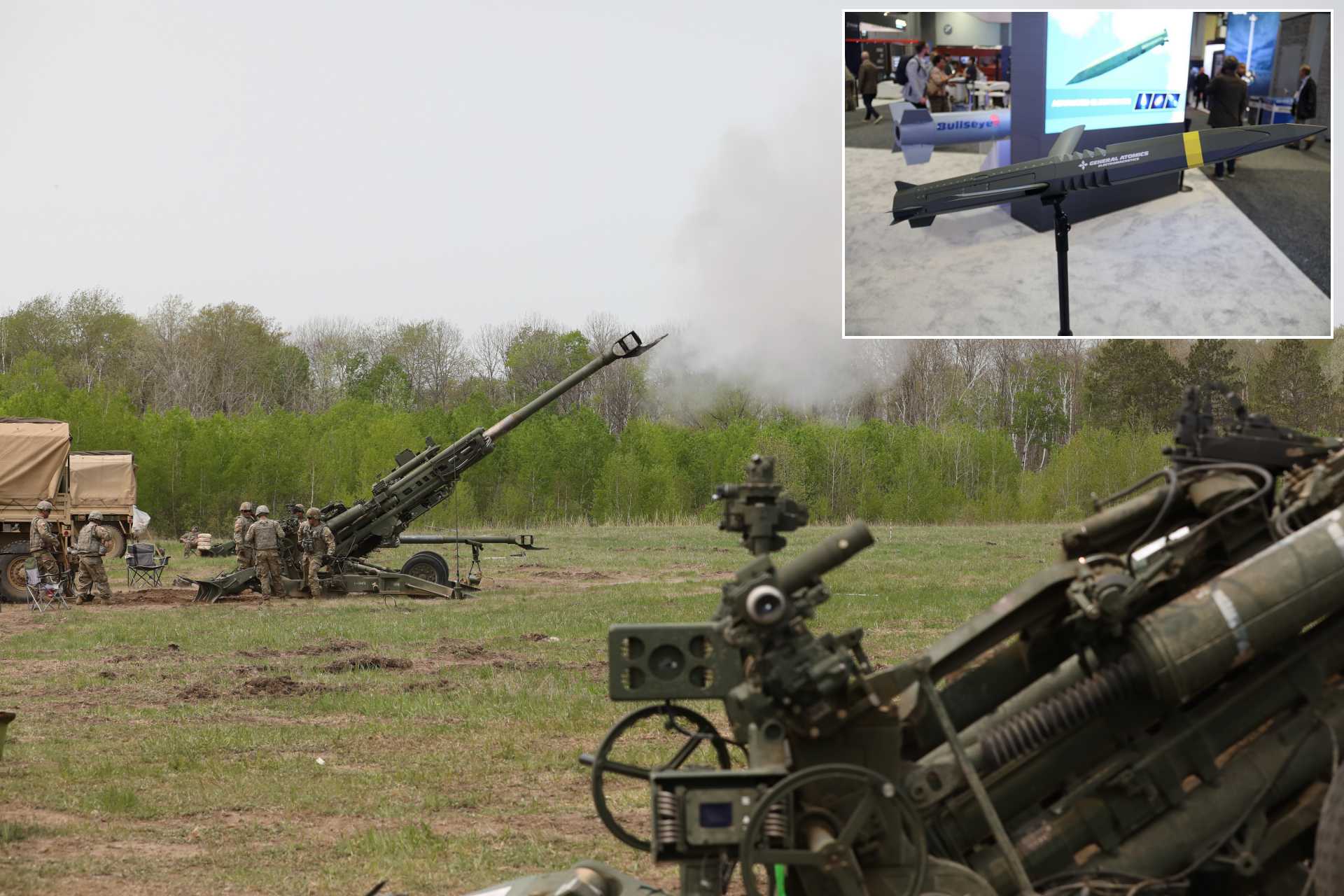 General Atomics Test Fires New Precision-Guided Artillery Round ...