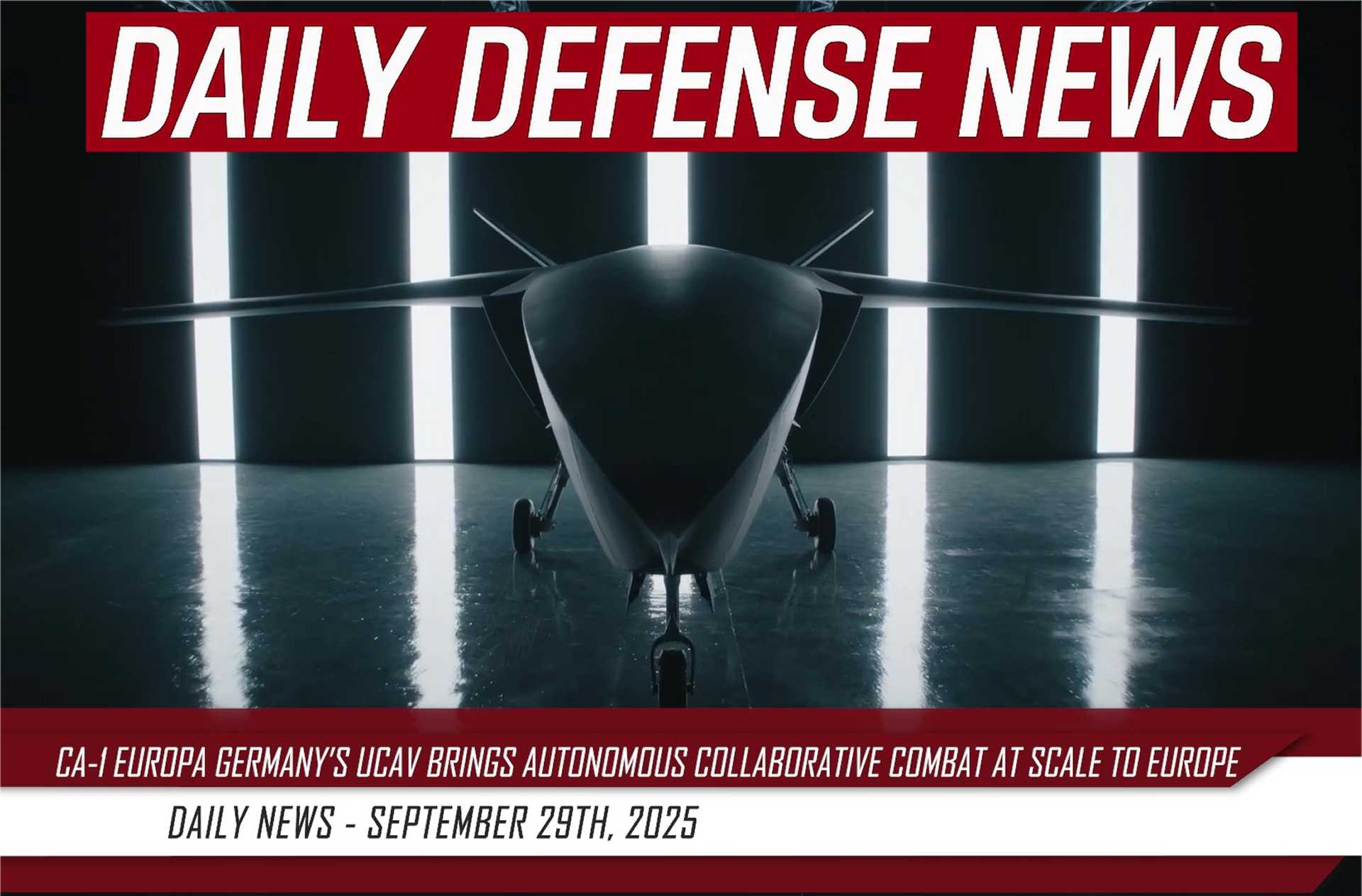 Germany unveils CA-1 “Europa” drone as NATO’s next-gen unmanned combat ...