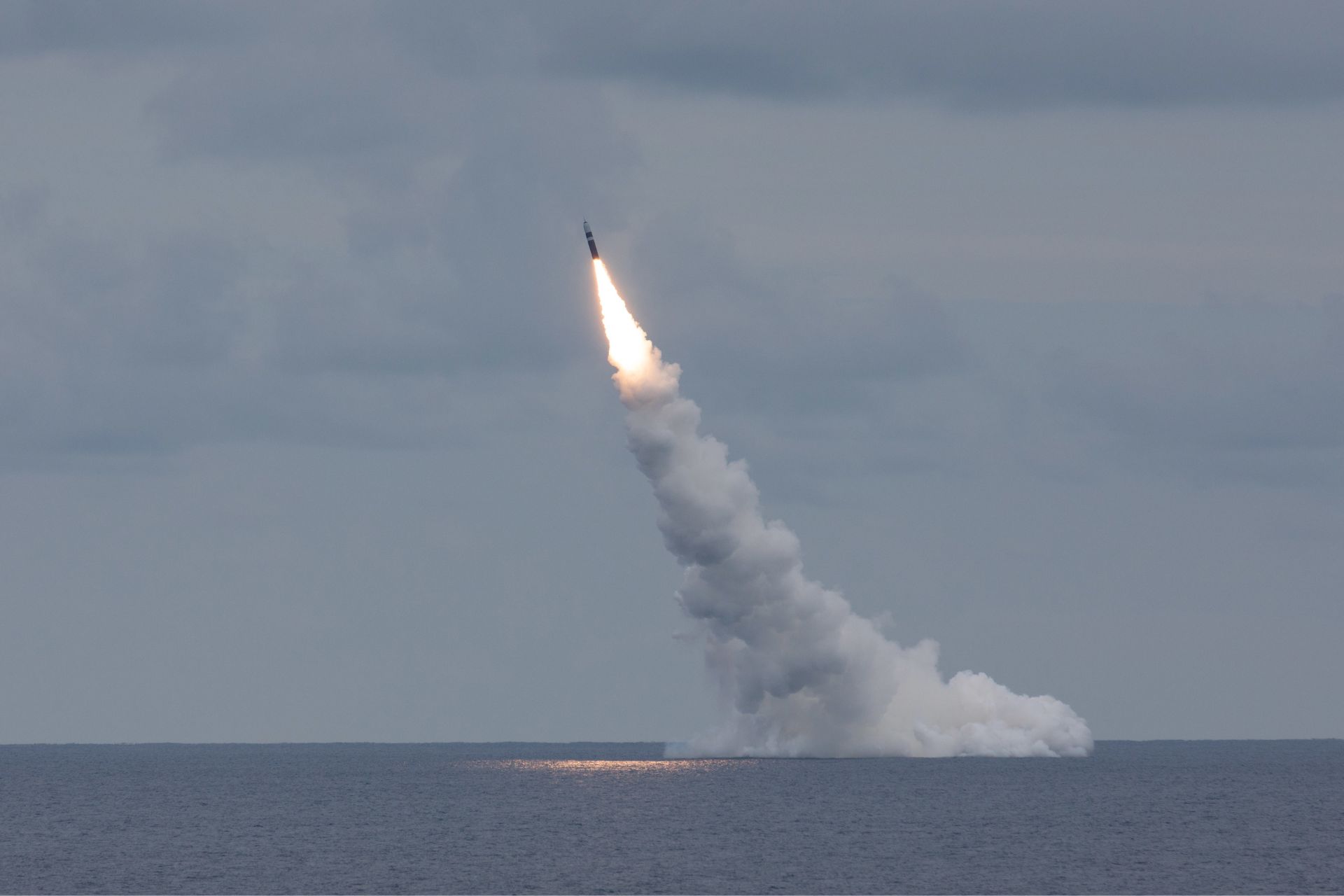 US Navy Trident Tests Underscore Sea Based Nuclear Deterrence