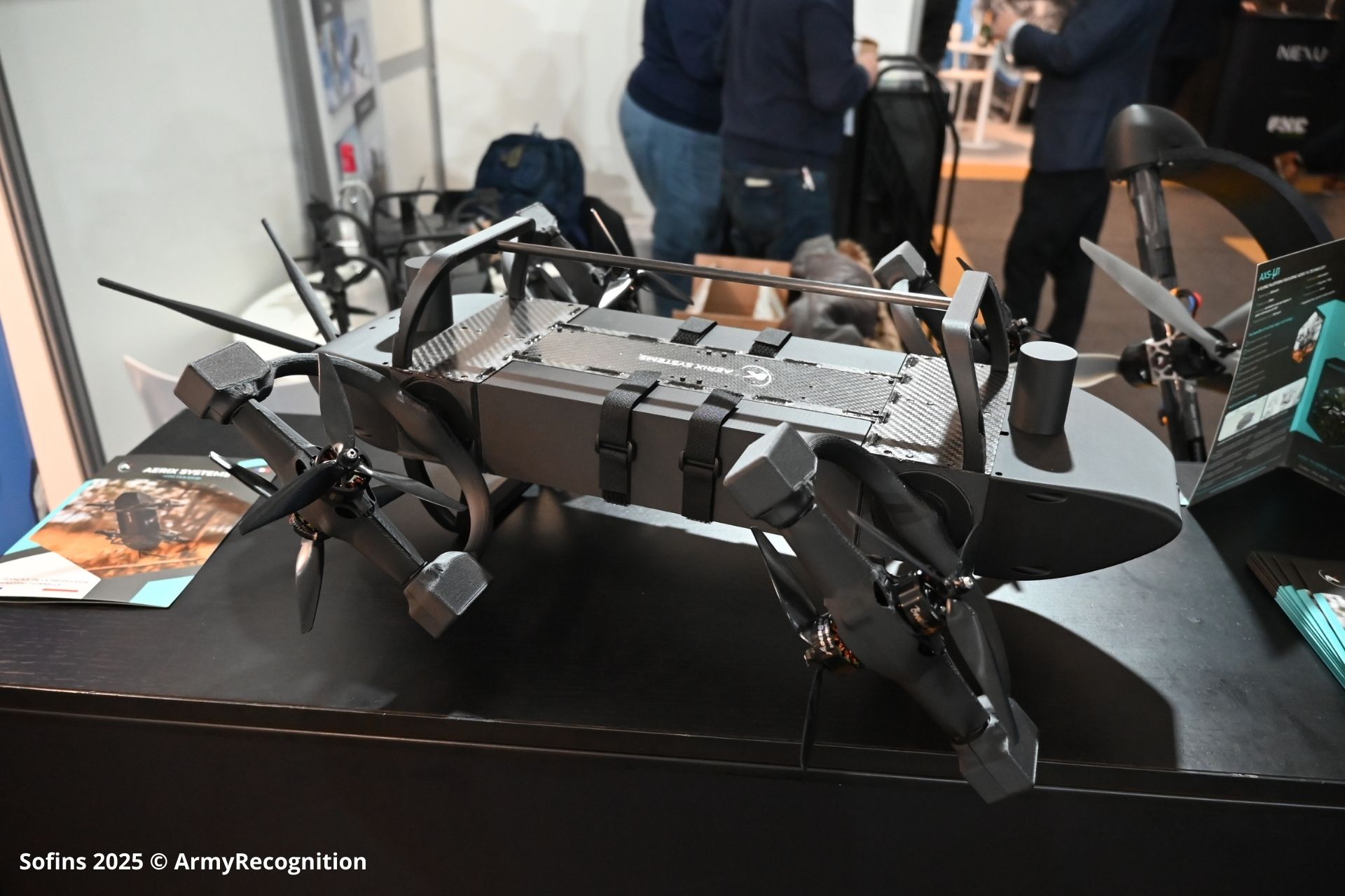 Aerix Systems Launches AXS µ1 Drone with Unique Omnidirectional Capability to Engage Targets ...