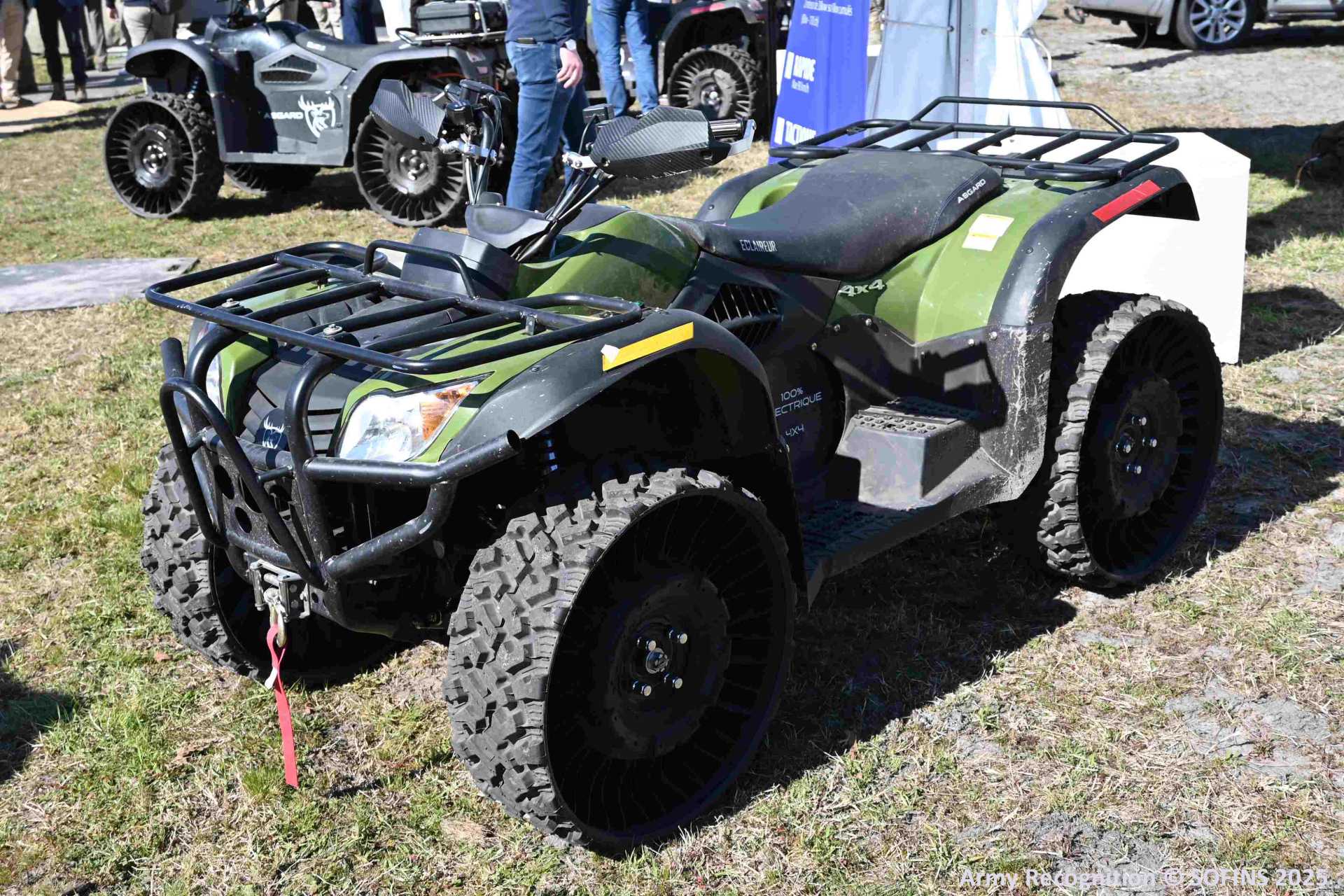 Asgard Motors presents first electric quad for French special forces at SOFINS 2025