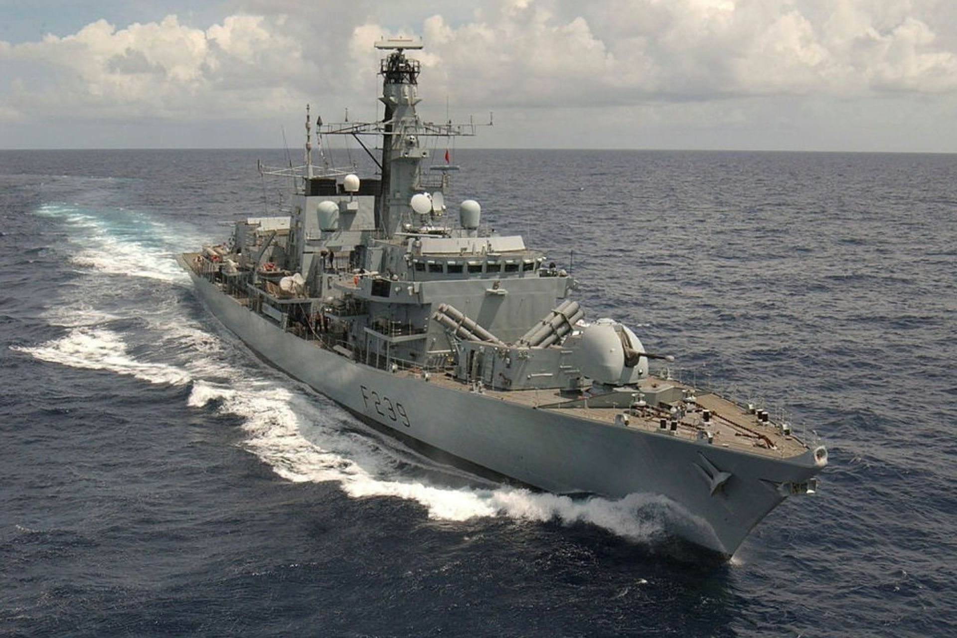 British Navy Upgrades Frigate HMS Richmond with Networked Warfare Tech ...
