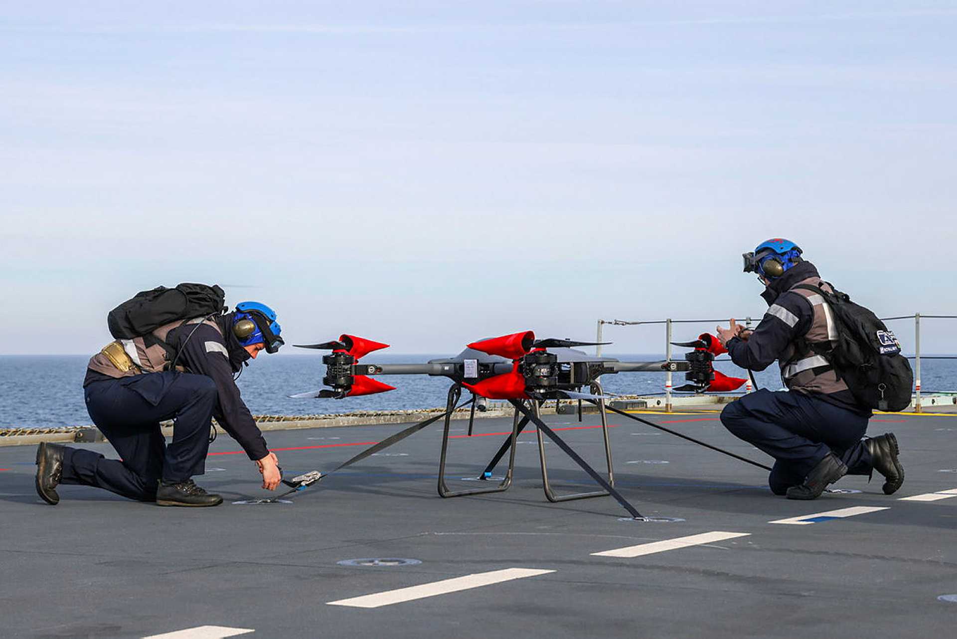 British Royal Navy Embarks Drones on Aircraft Carrier to Free ...