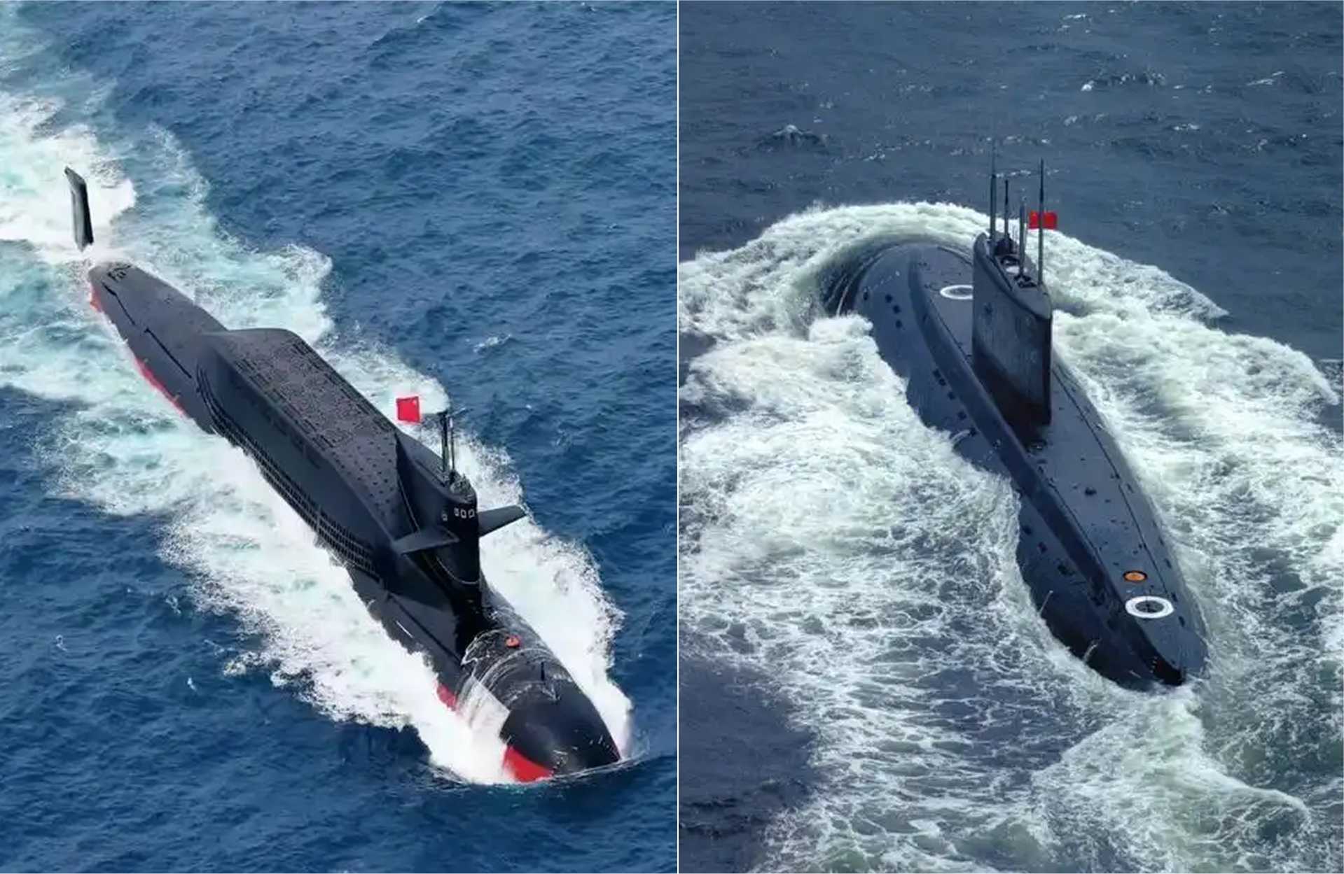 China reveals key capabilities of four major submarine classes during ...