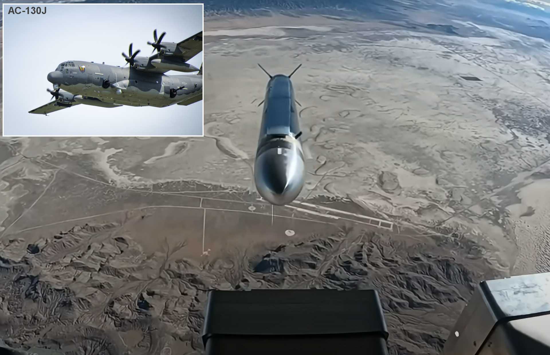 Exclusive: Leidos’ Small Cruise Missile Launched from AC-130J Aircraft ...