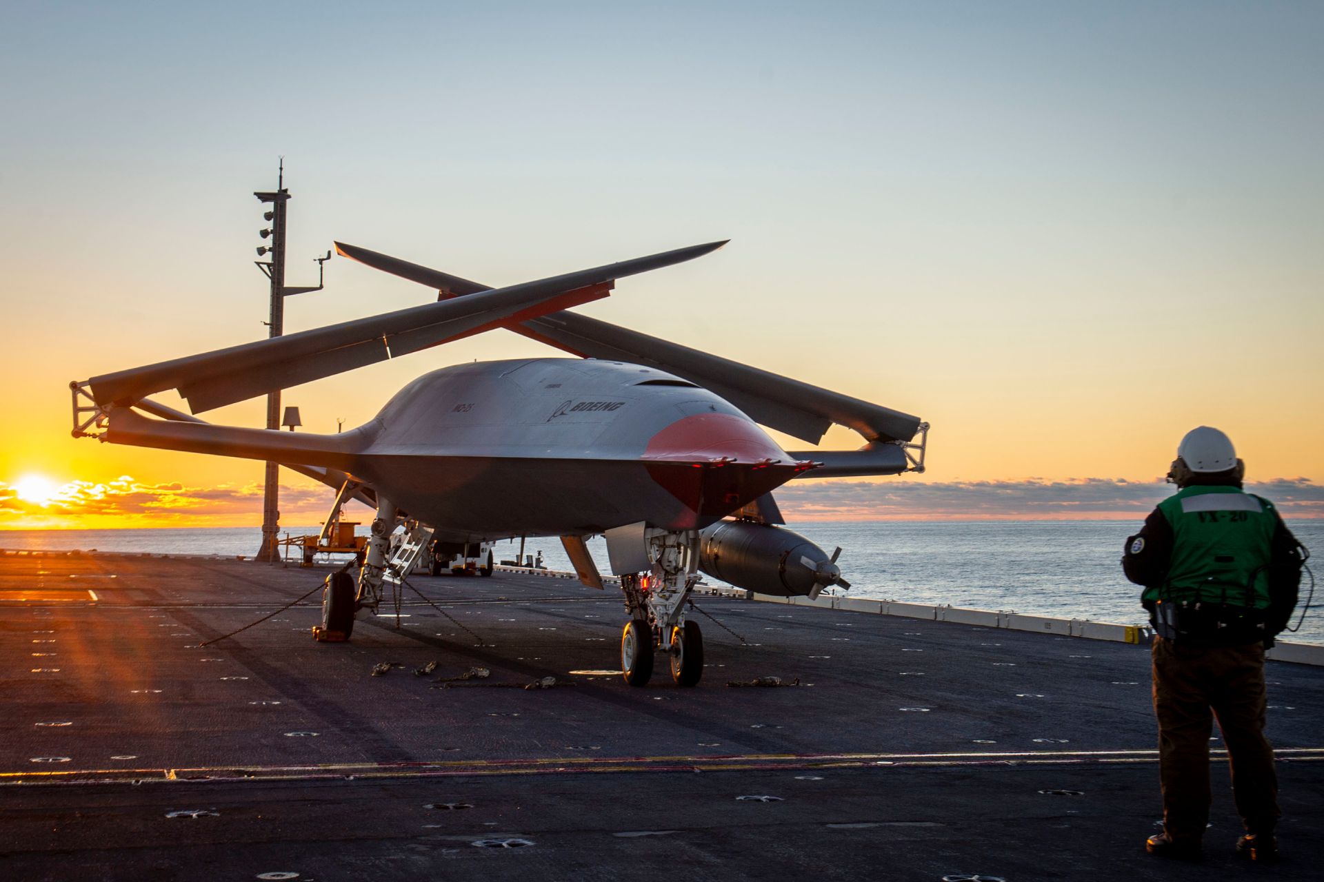 MQ25 Stingray First Carrier Based Refueling Drone Enters Production for US Navy and Attracts US ...