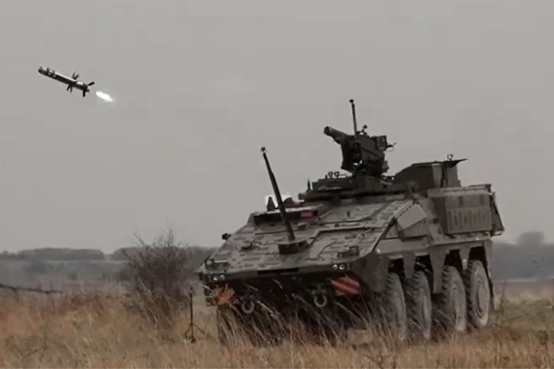Breaking News: Boxer MIV APC tested with Javelin missile strengthens ...