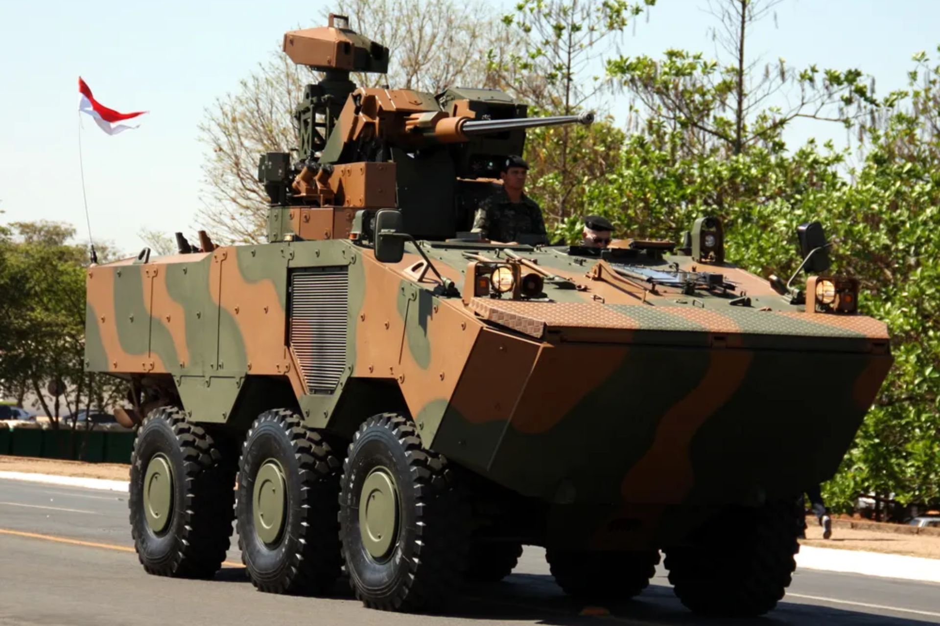 Brazil’s Guarani 6x6 Armored Vehicles Head to the Philippines in Ground ...