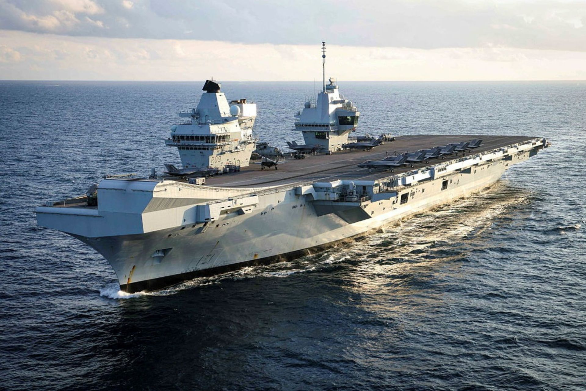 British Navy Deploys HMS Prince of Wales Aircraft Carrier to Japan to ...