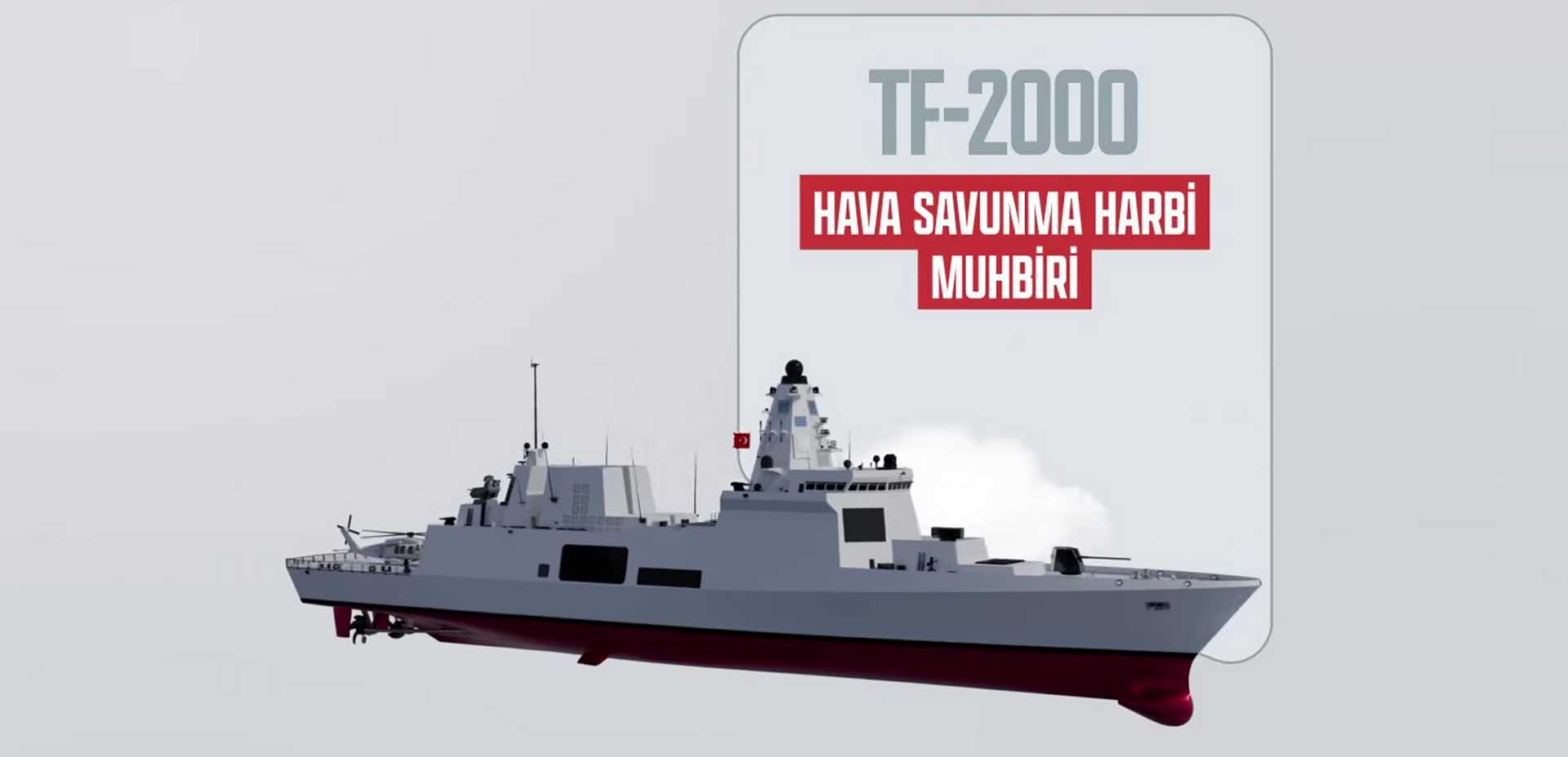 Analysis: Discover how Türkiye’s first air defense destroyer TF-2000 will protect its fleet ...