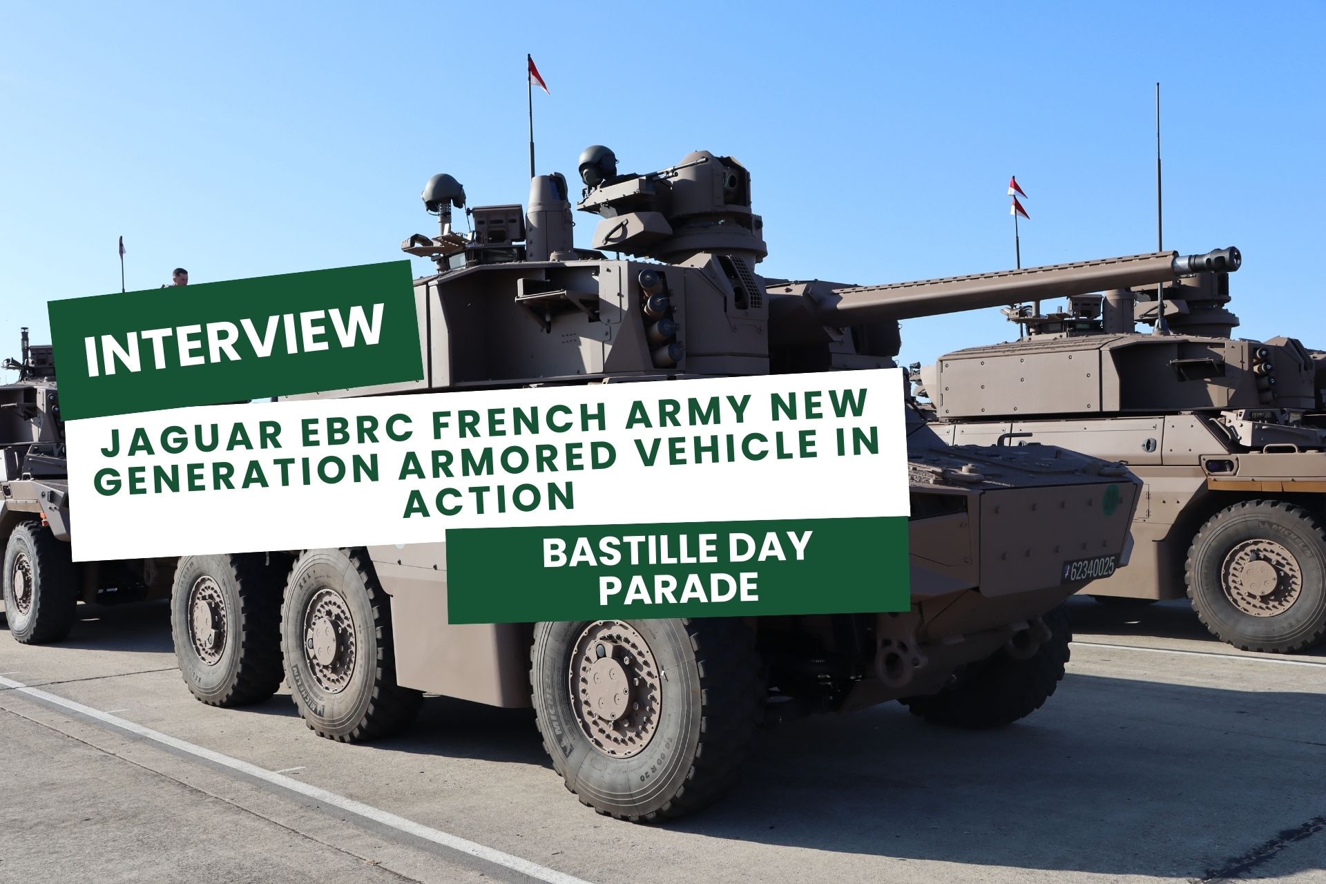Jaguar EBRC French Army New Generation Reconnaissance Armored Vehicle ...
