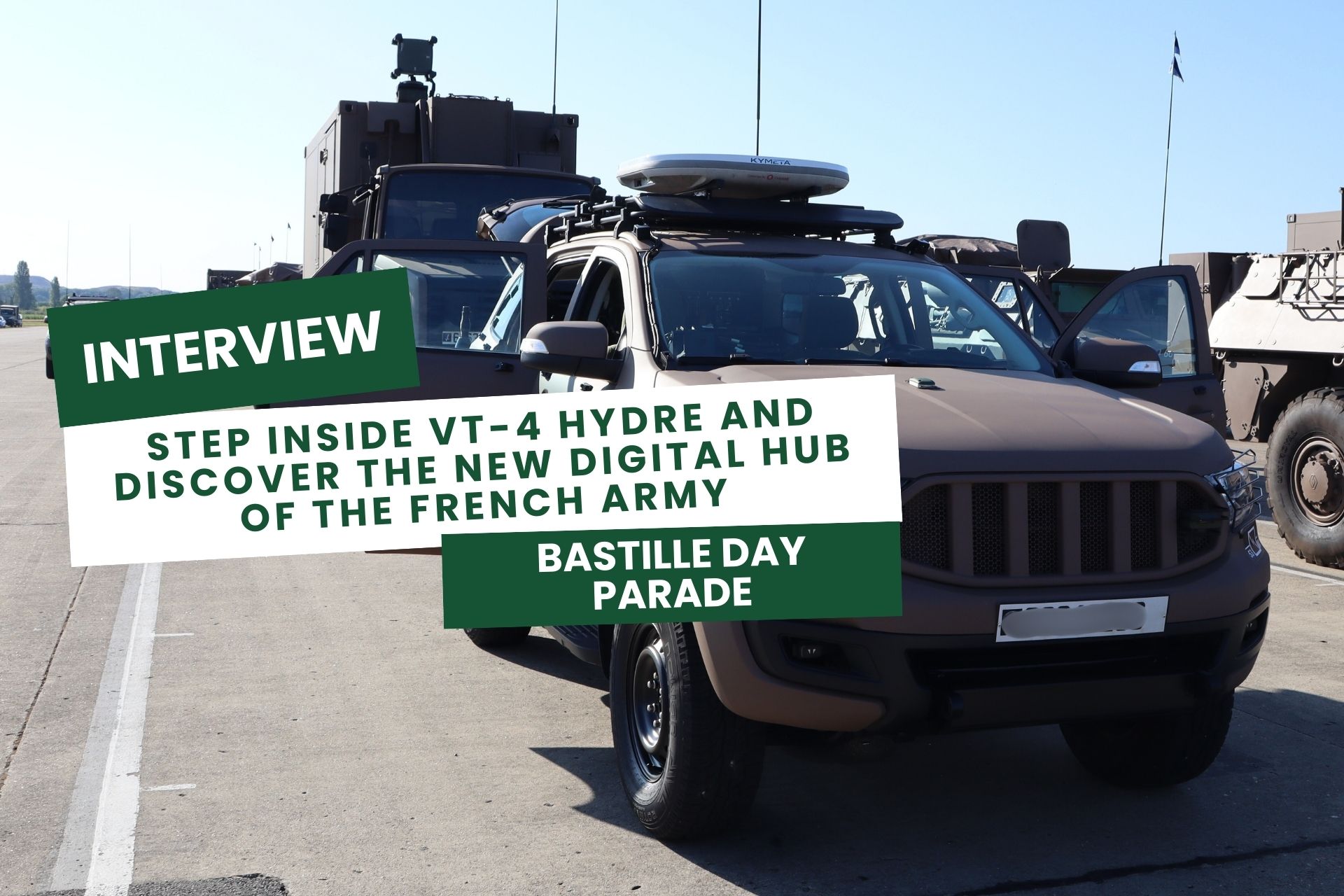 Step inside VT-4 Hydre tactical vehicle and discover the new digital ...
