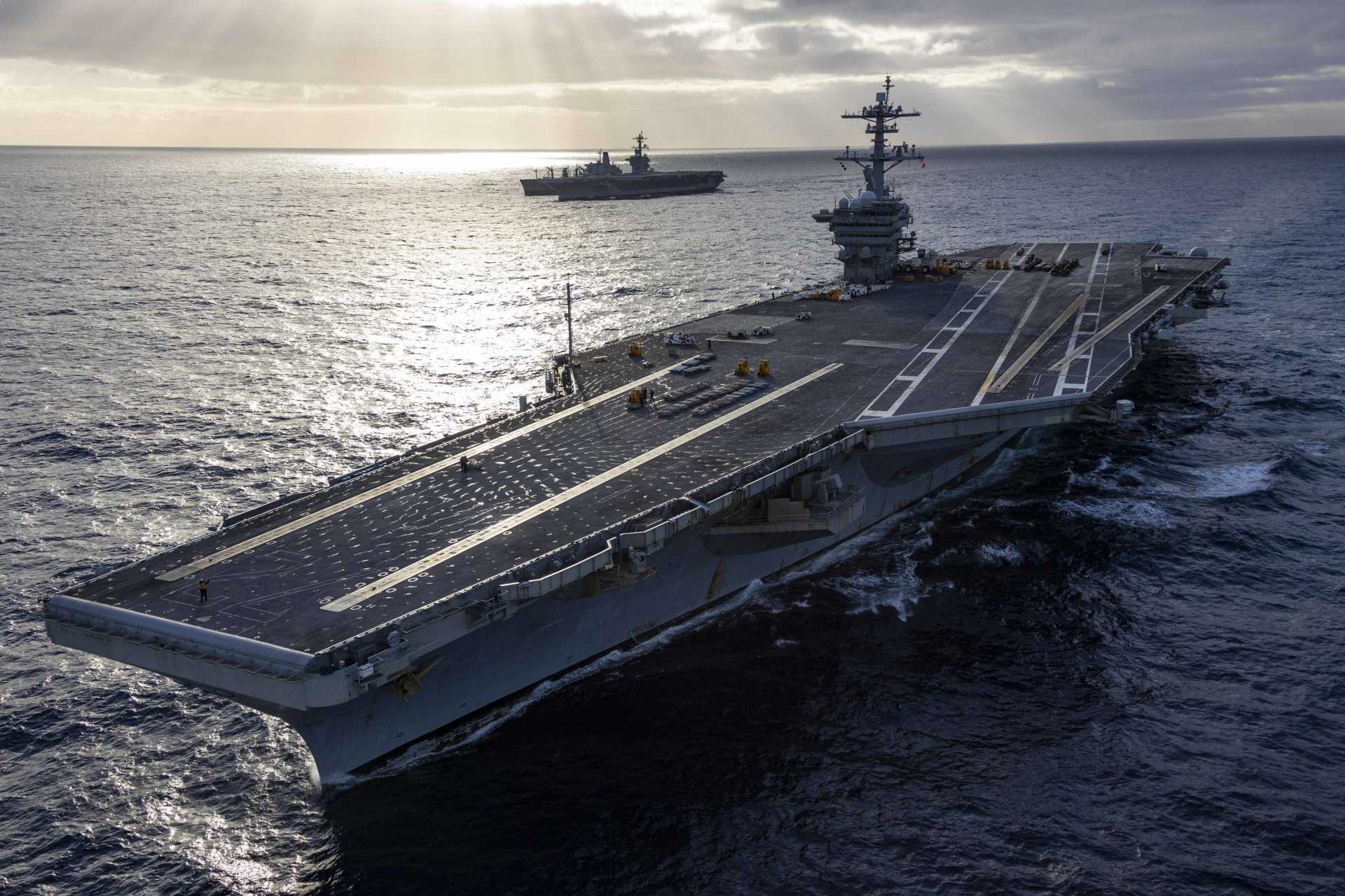 US Navy deploys USS Abraham Lincoln aircraft carrier in Alaska for ...