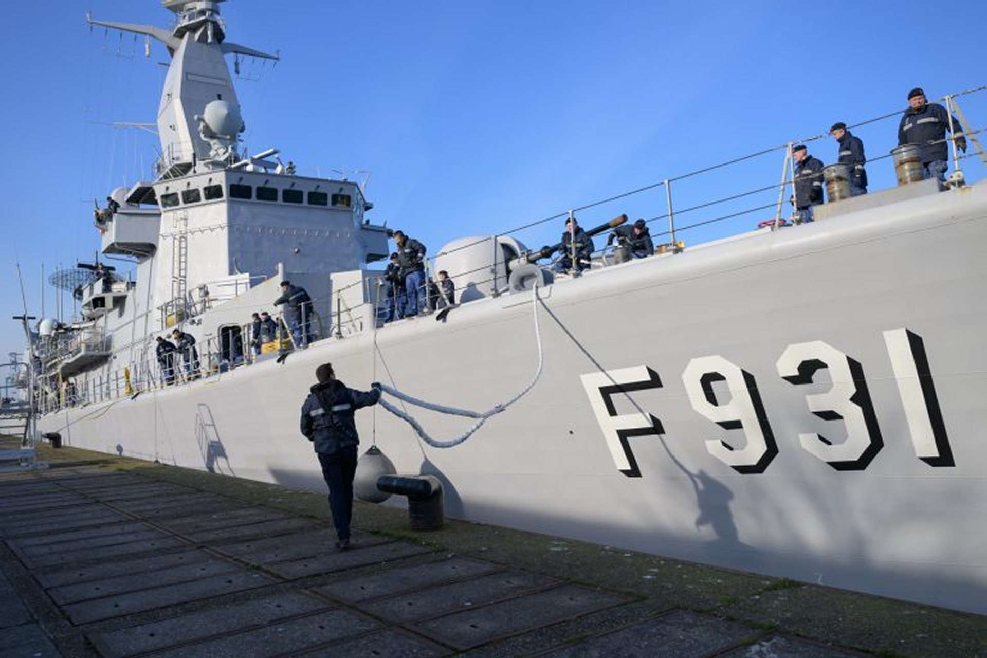 Belgium’s Frigate Louise-Marie Embarks on NATO Mission in Baltic and ...