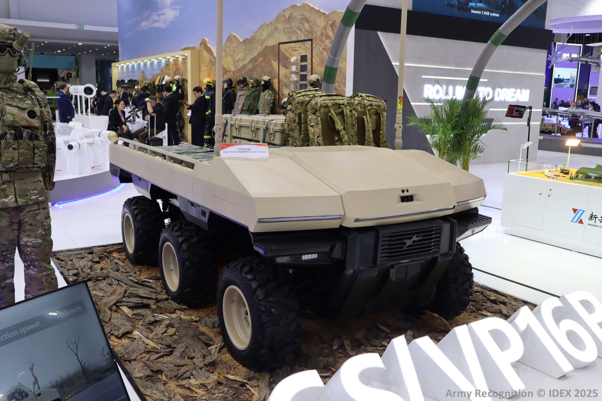 China expands its Lynx family with the new CS/VP16B 6x6 unmanned all ...