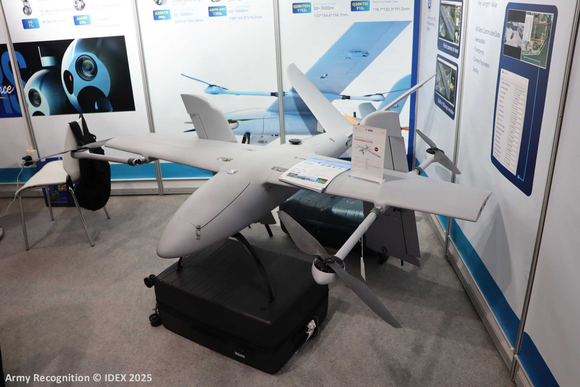 China's new EV390 vertical takeoff drone to strengthen its surveillance ...