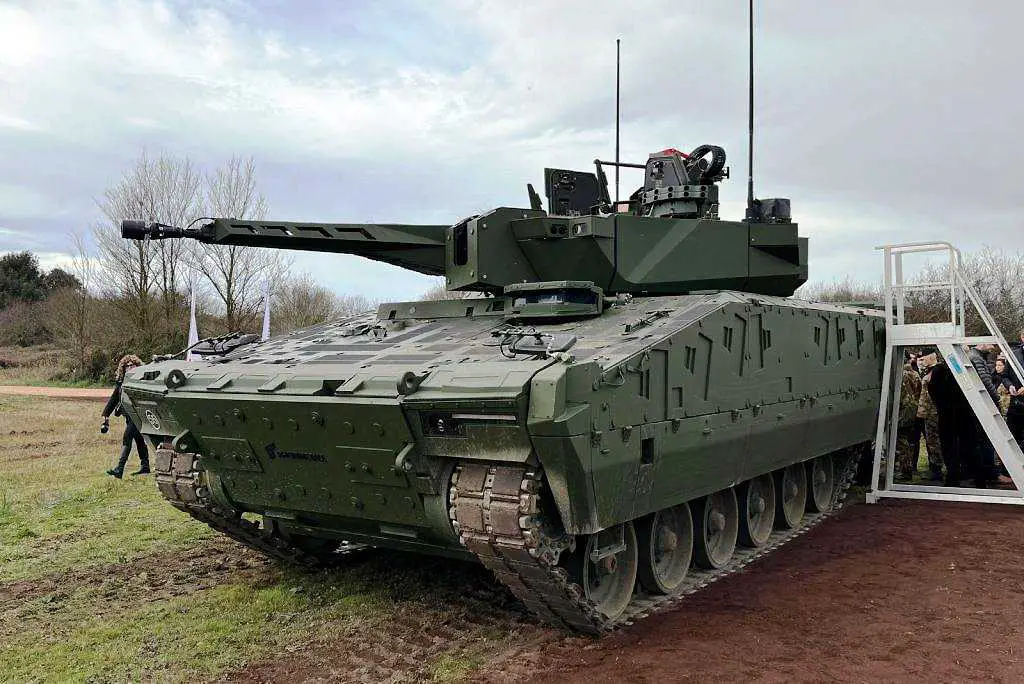 First Italian KF41 Lynx infantry fighting vehicle begins trials before ...
