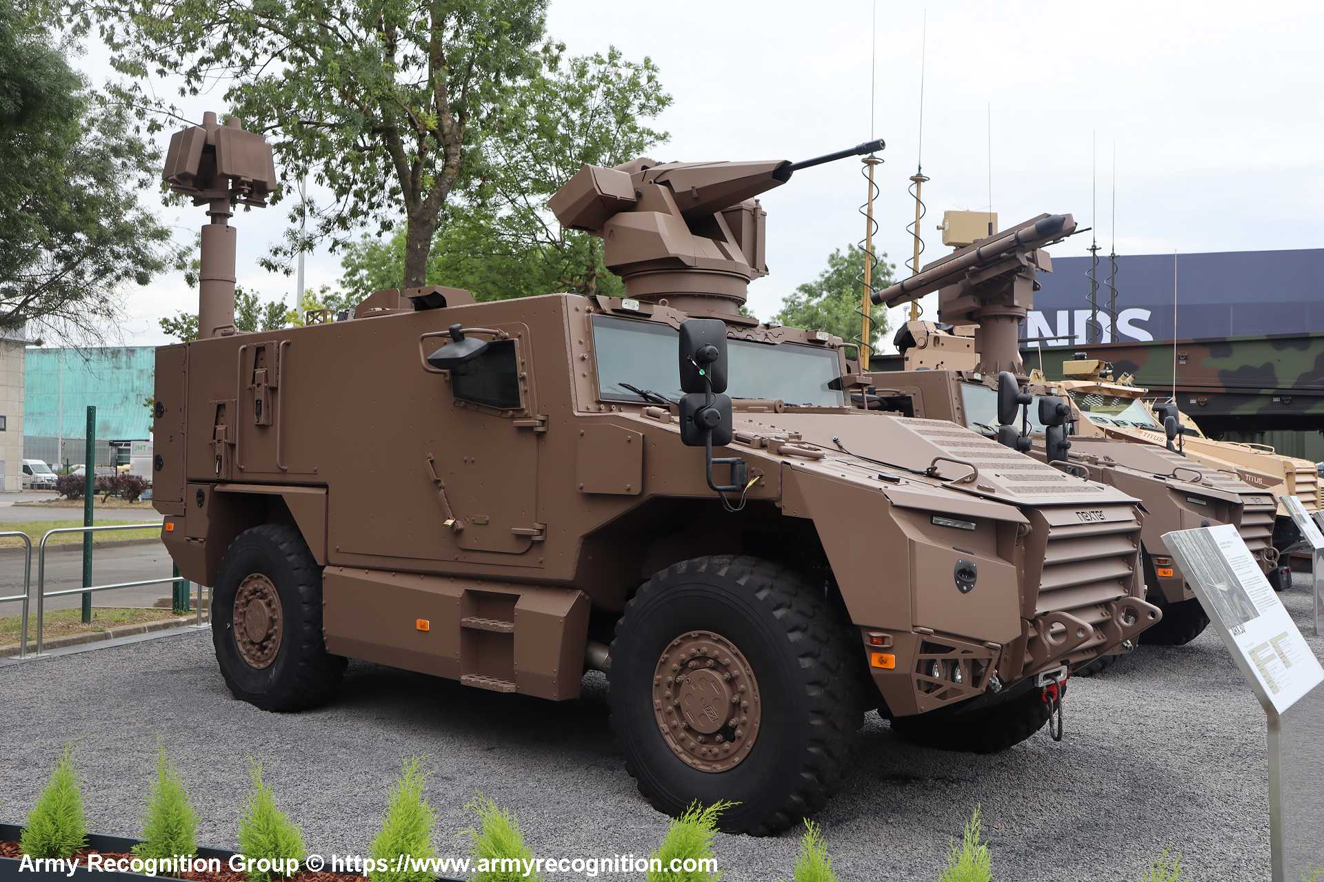 Flash News: French Army Orders 24 State-of-the-Art Serval LAD Counter-Aerial Drone 4x4 Armored ...