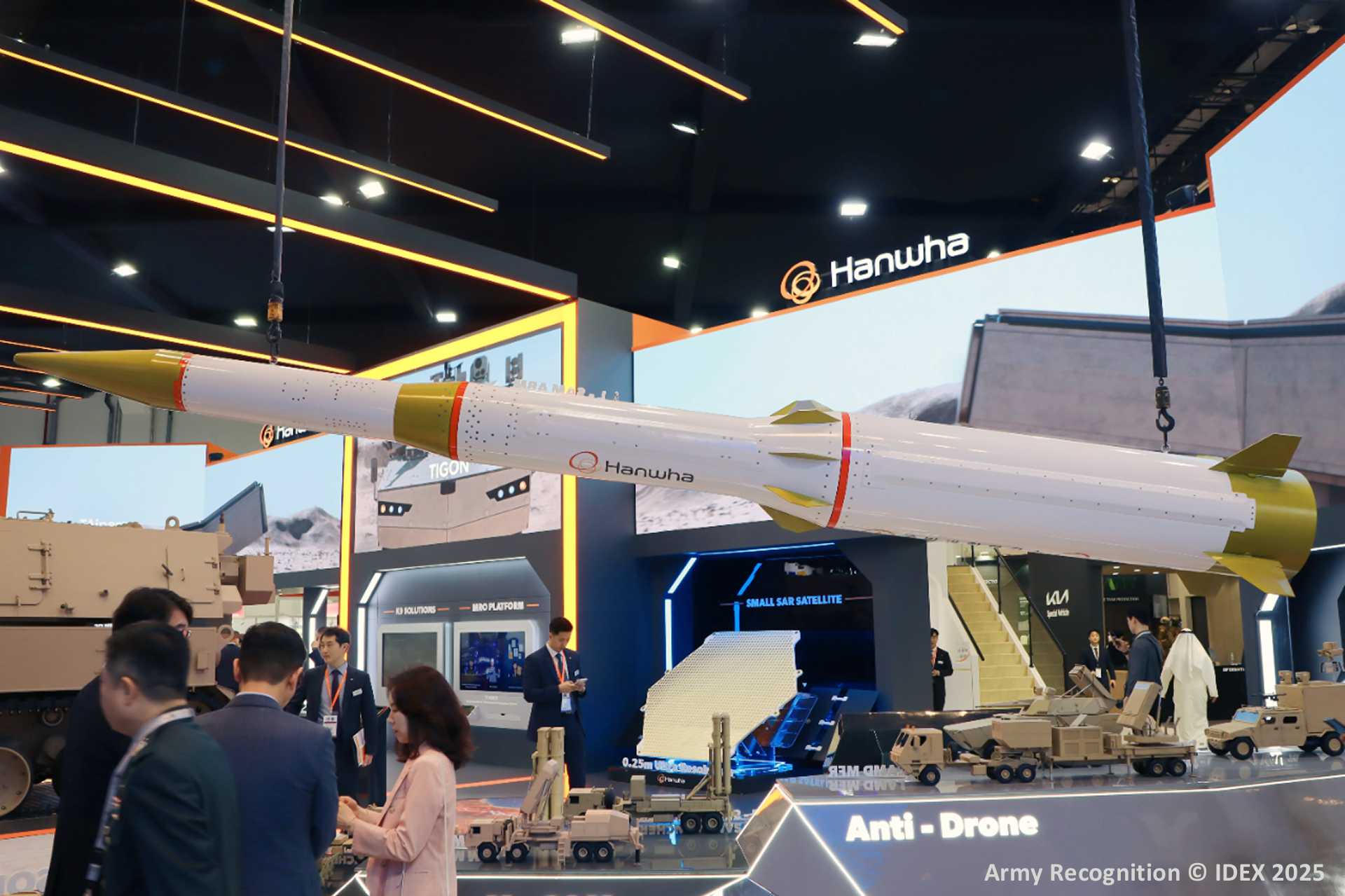 Hanwha Aerospace offers next-generation air defense systems to the Middle East at IDEX 2025