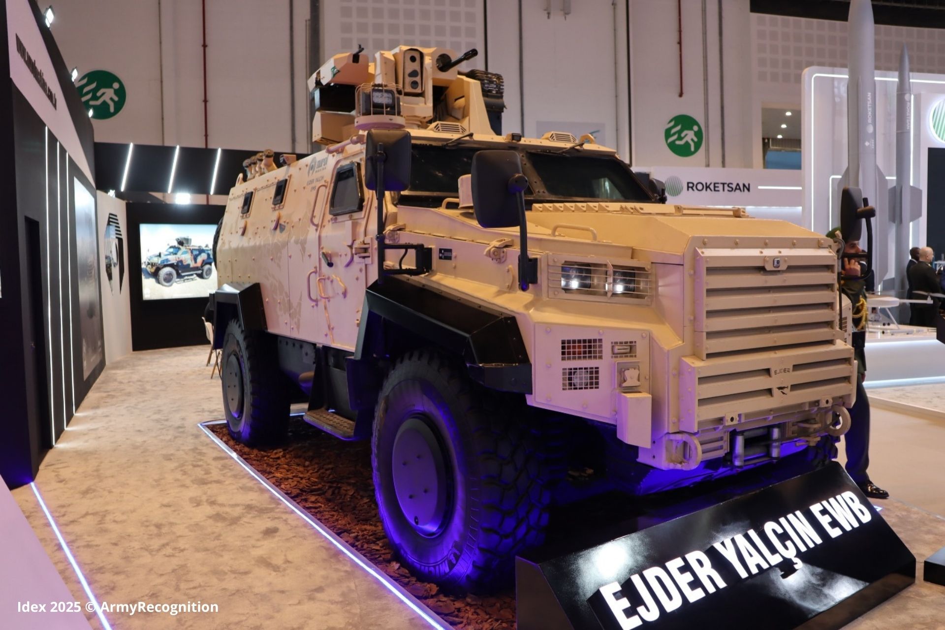 Nurol Makina’s Ejder Yalçın EWB 4x4: Future of Protected Mobility at ...