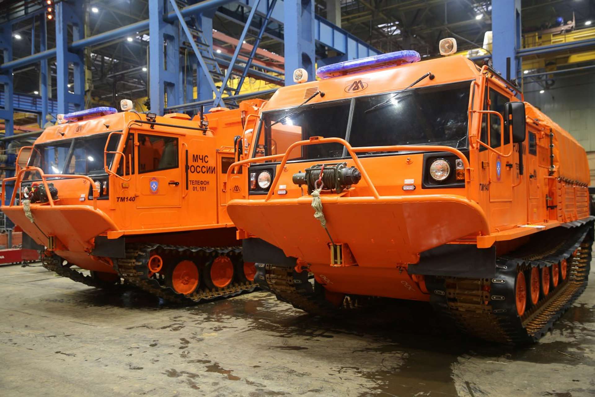 Rostec Delivers New Batch of TM-140 All-Terrain Vehicles to Russia