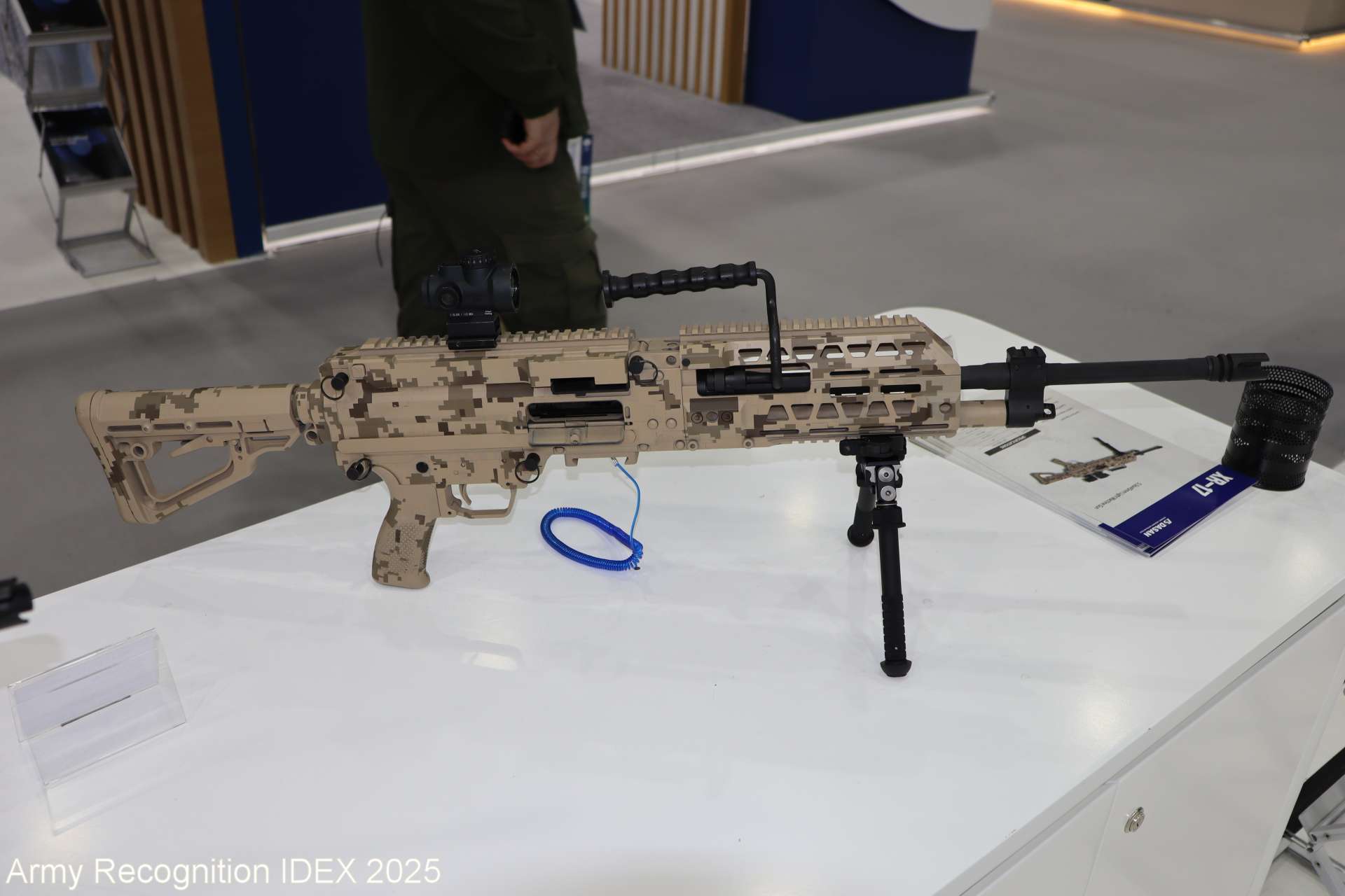 South Korean Manufacturer Dasan Introduces XR-17 Light Machine Gun at ...