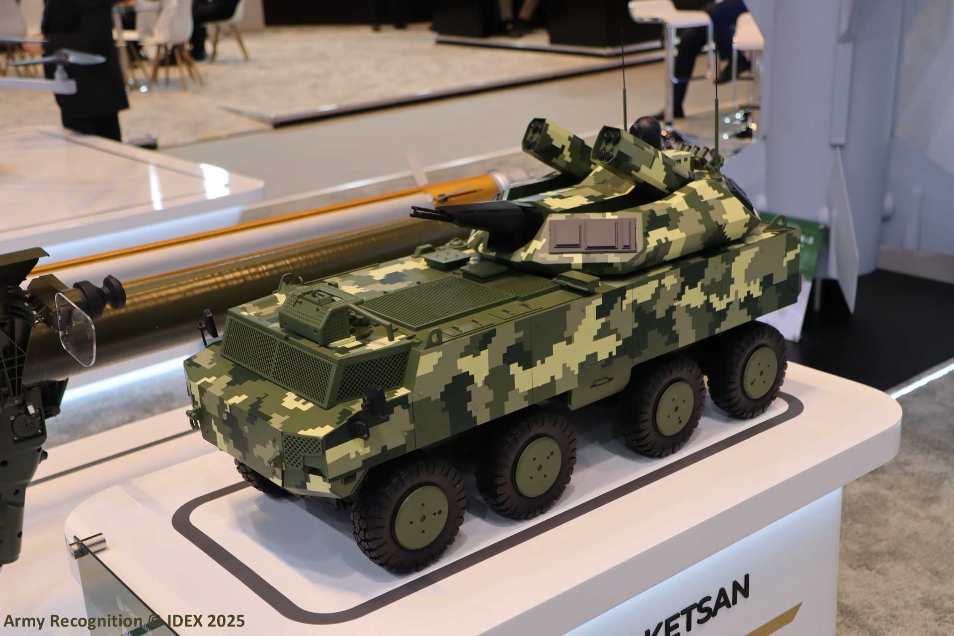 Türkiye's new Burç air defense system combines missiles and Gatling gun ...