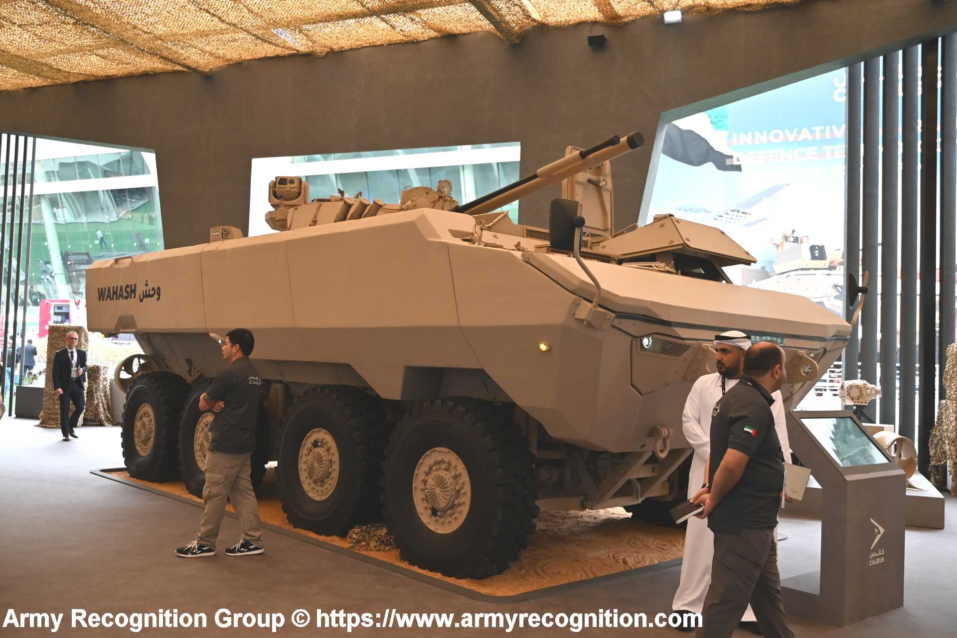 Flash News: UAE's Calidus Enters IFV Armored Vehicle Market with First Contract for Wahash 8×8 IFV