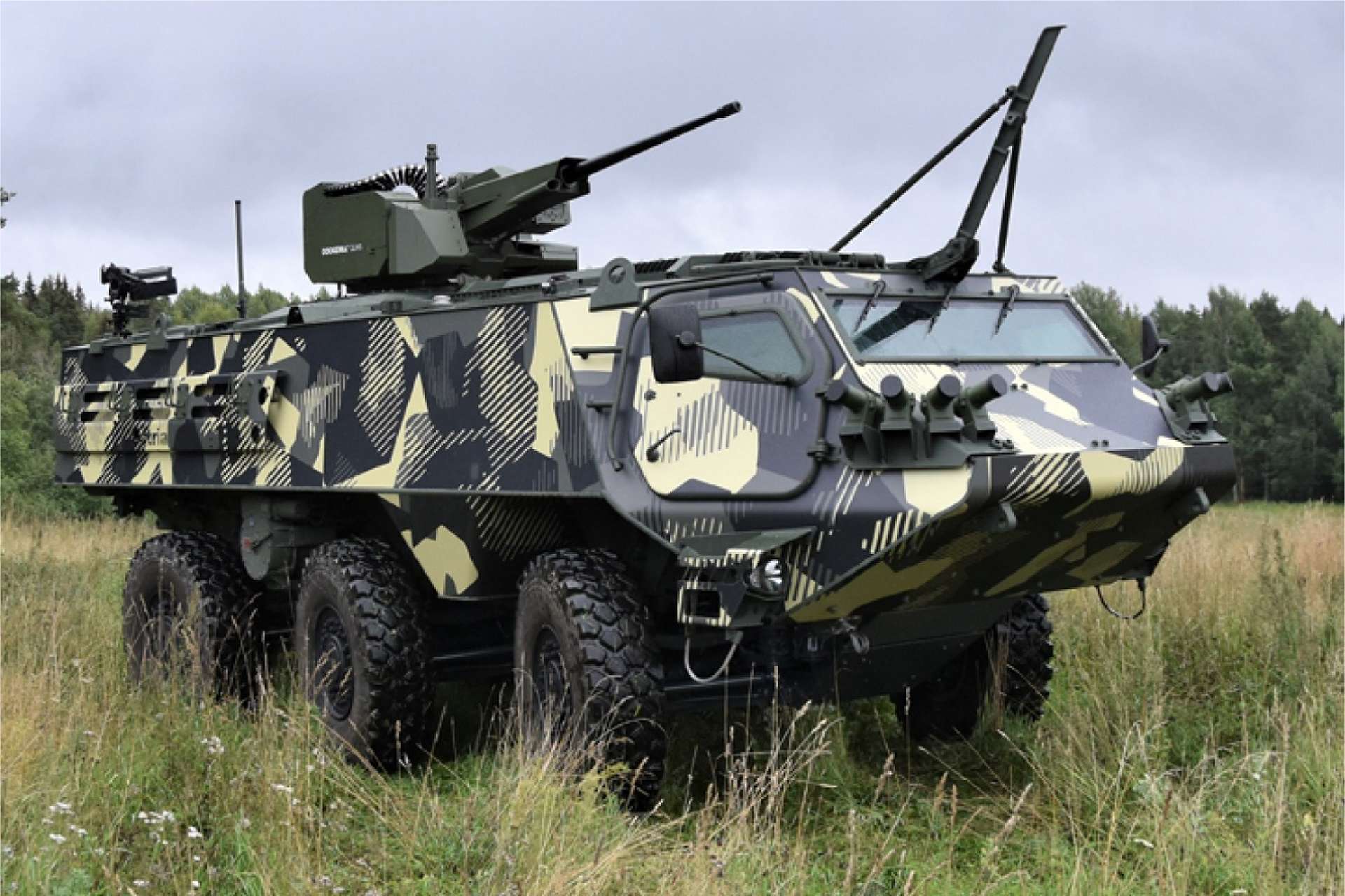 Ukraine to Receive Patria 6x6 Armored Vehicles from Latvia by Late 2025