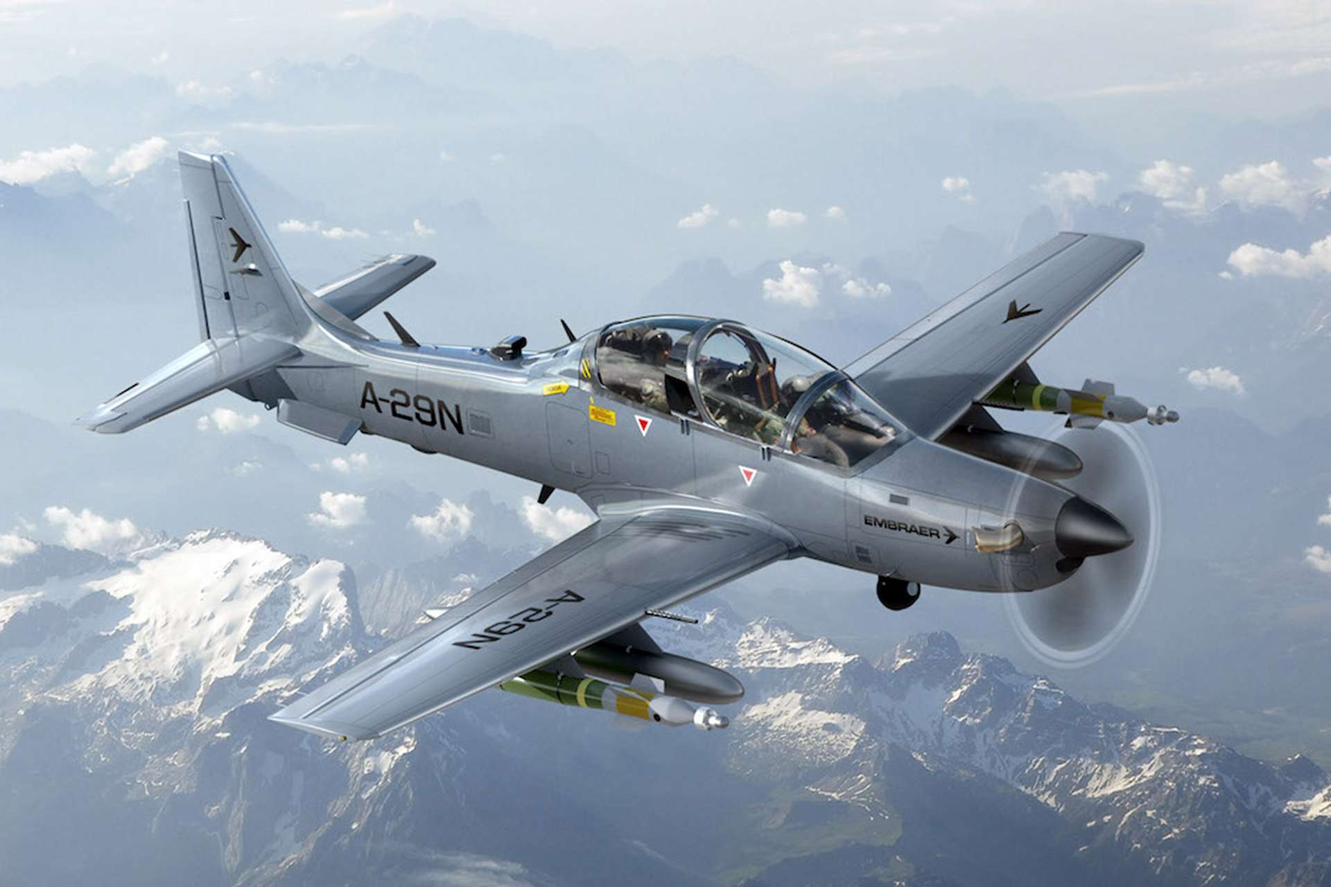 Another Success for Embraer Brazilian Company Receives Order for 5 A-29 ...