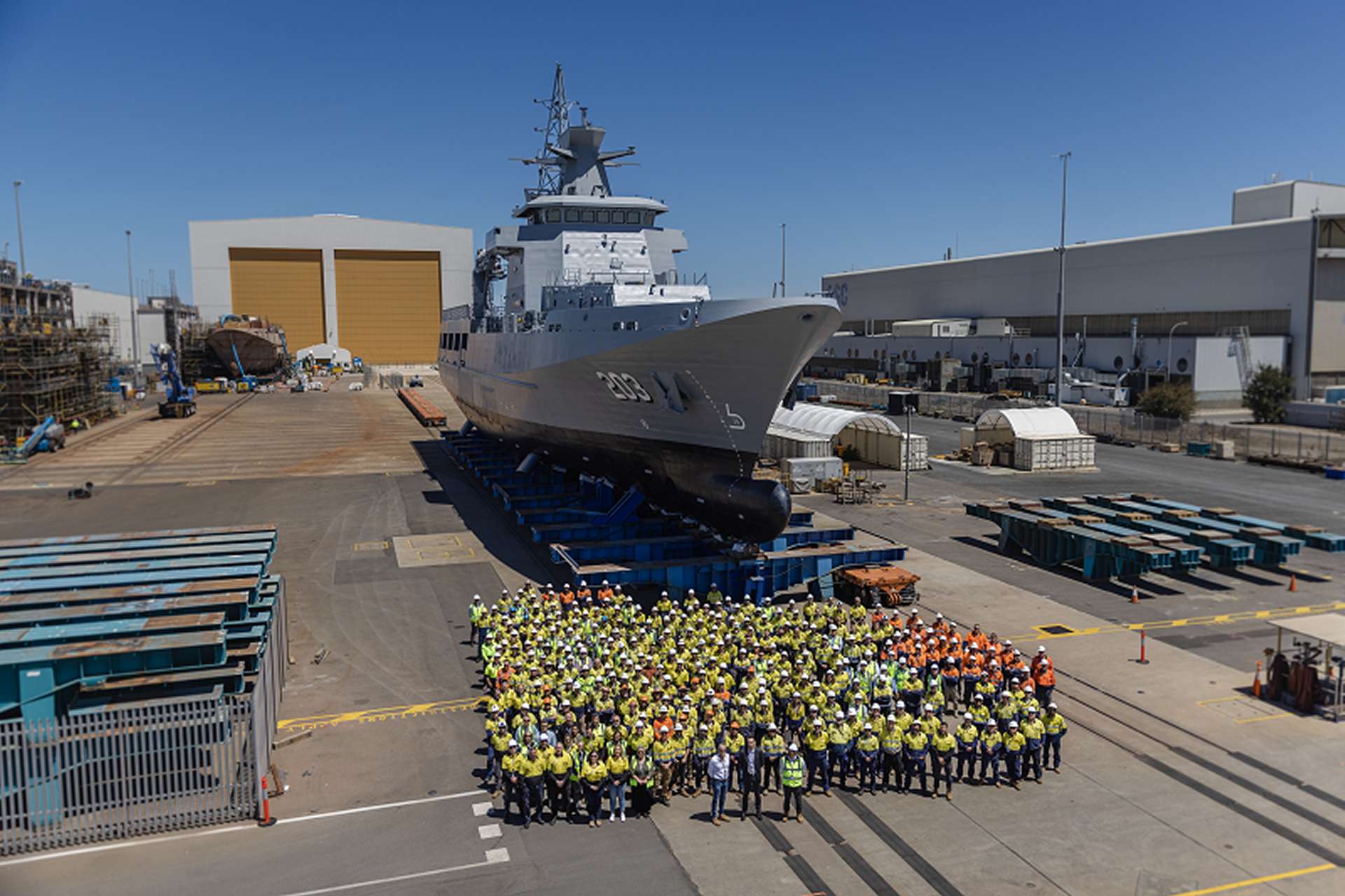 Australia's Naval Power Grows as NUSHIP Eyre begins sea trials for ...