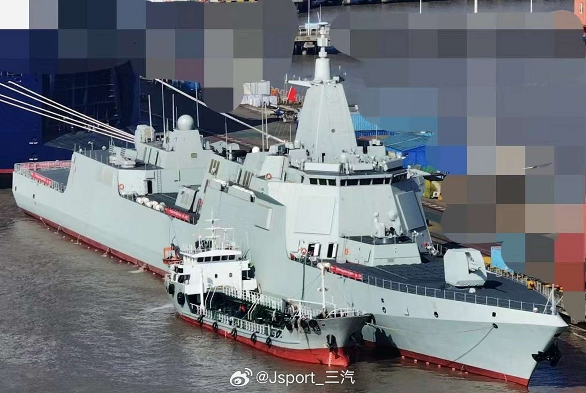 China's Type 055 Destroyer Program Milestone: Ninth Ship Prepares for ...