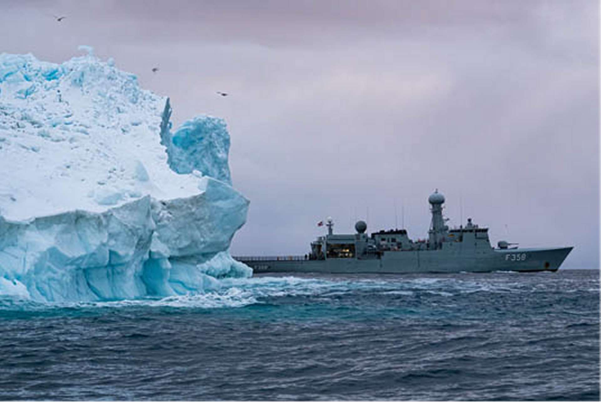 Denmark replaces Thetis-Class patrol ships with modern Arctic Vessels ...