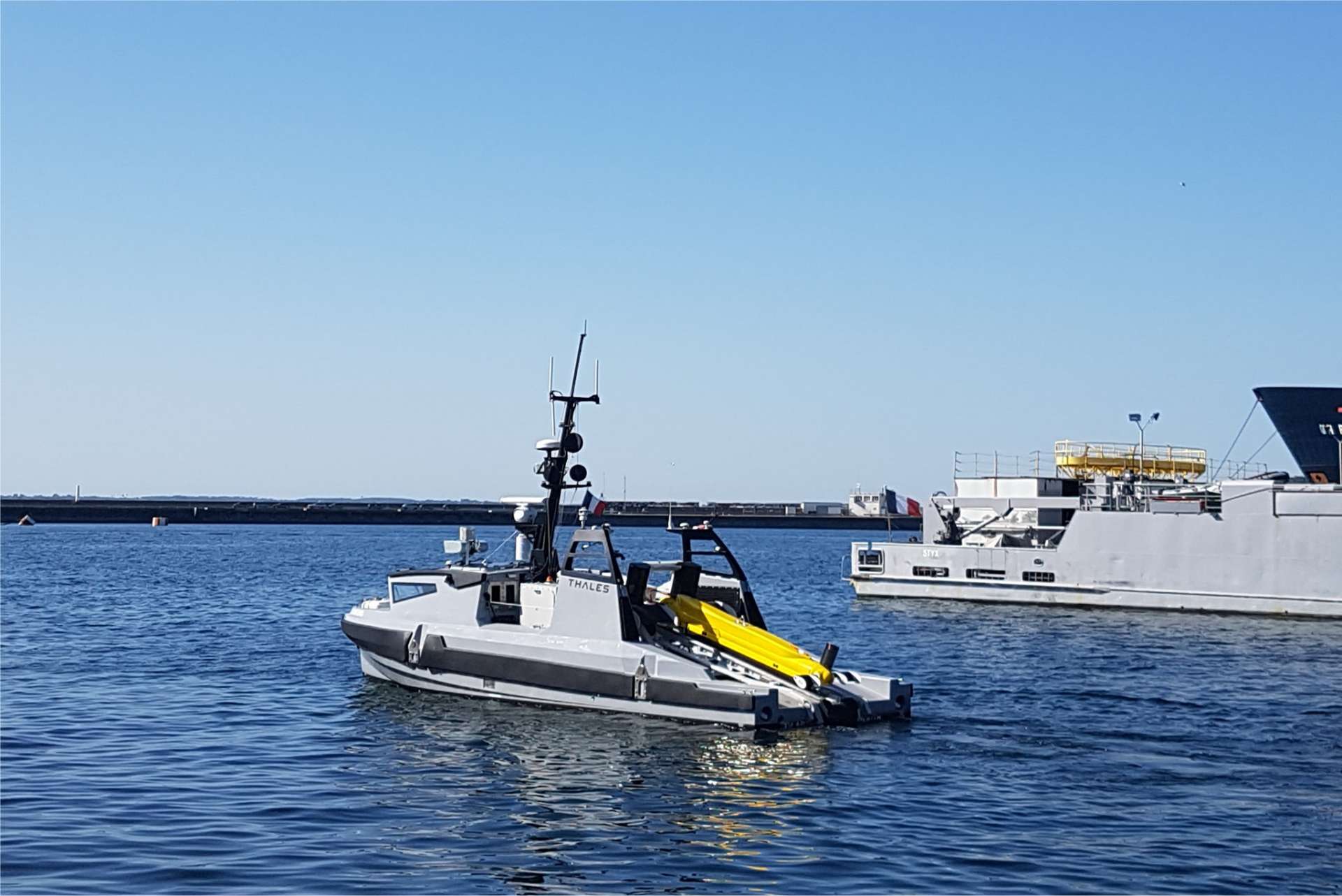 Future of Mine Countermeasures: French Navy Receives First SLAM-F Drone