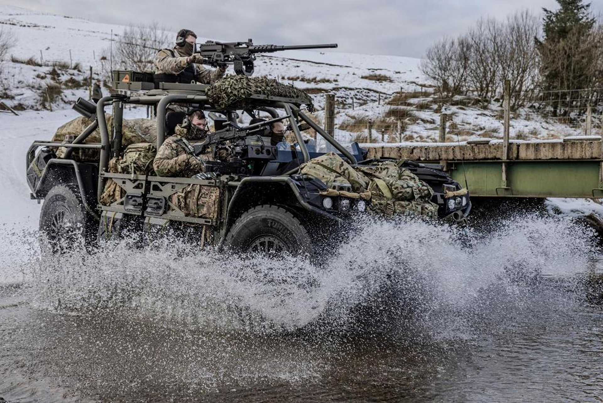 New British-made Fering Pioneer X tactical vehicle combines stealth and ...